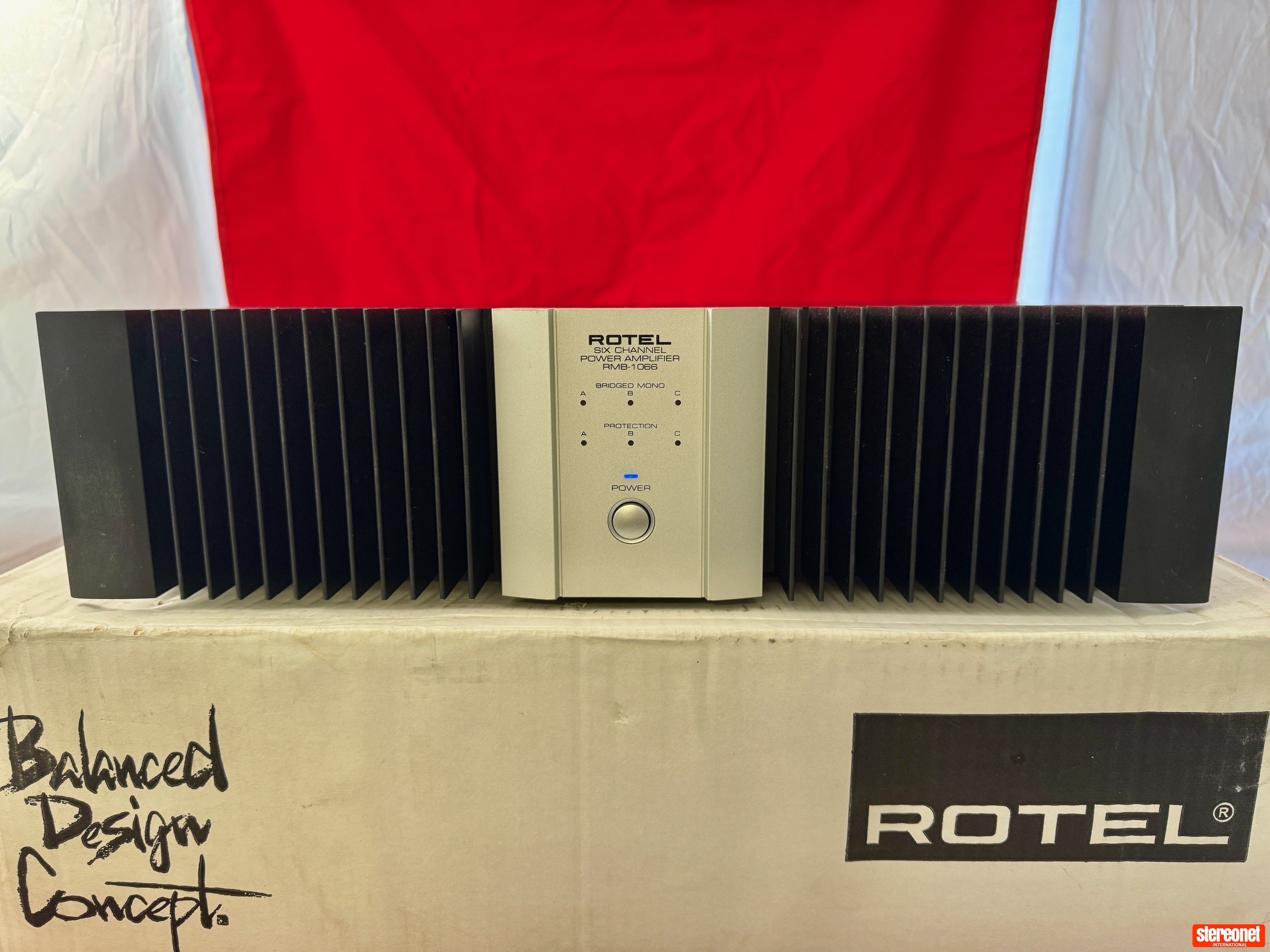 Rotel RMB-1066 Multichannel Amplifier - Multi Channel Amplifiers ...