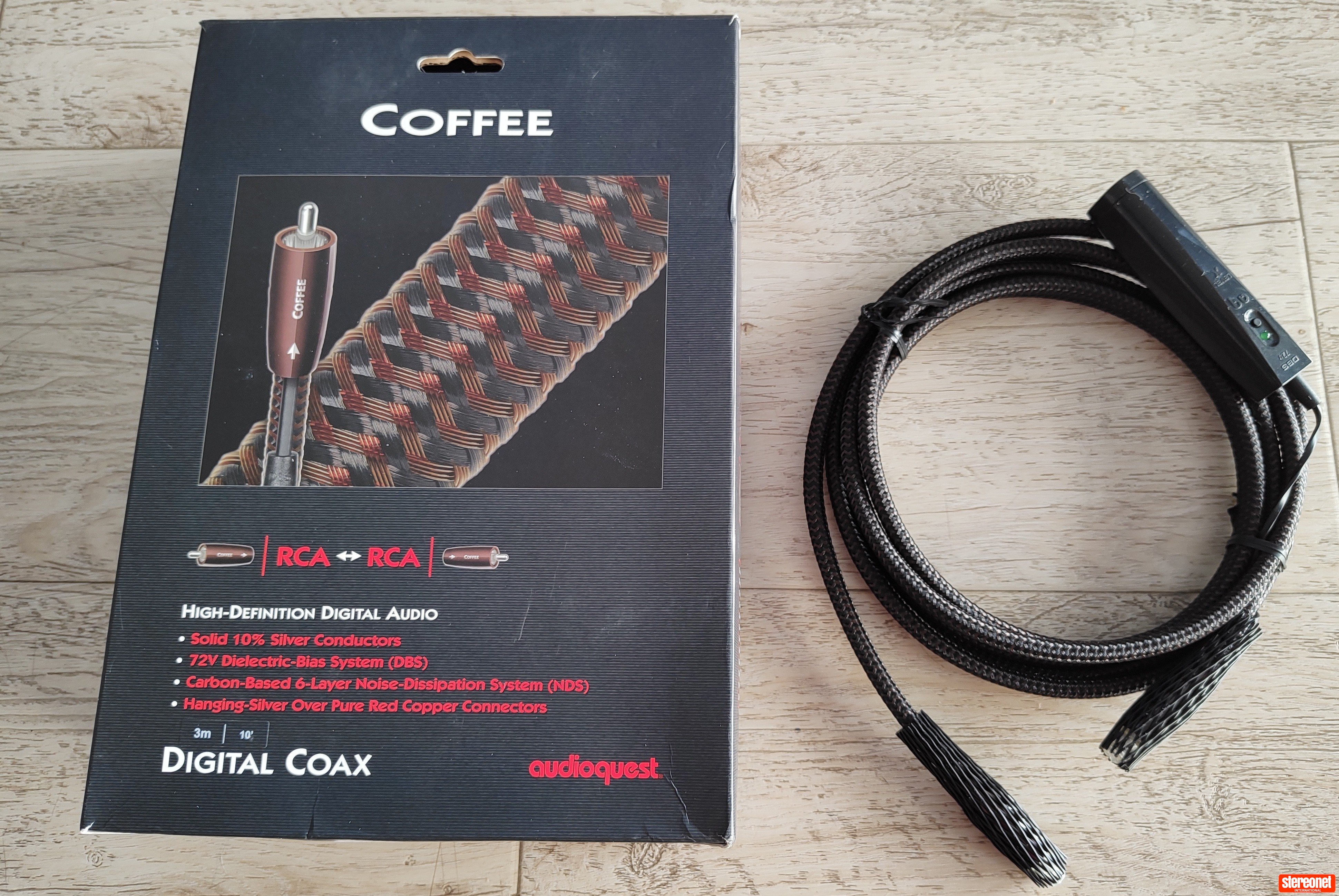 AudioQuest Coffee Digital Cable - Digital Cables - StereoNET