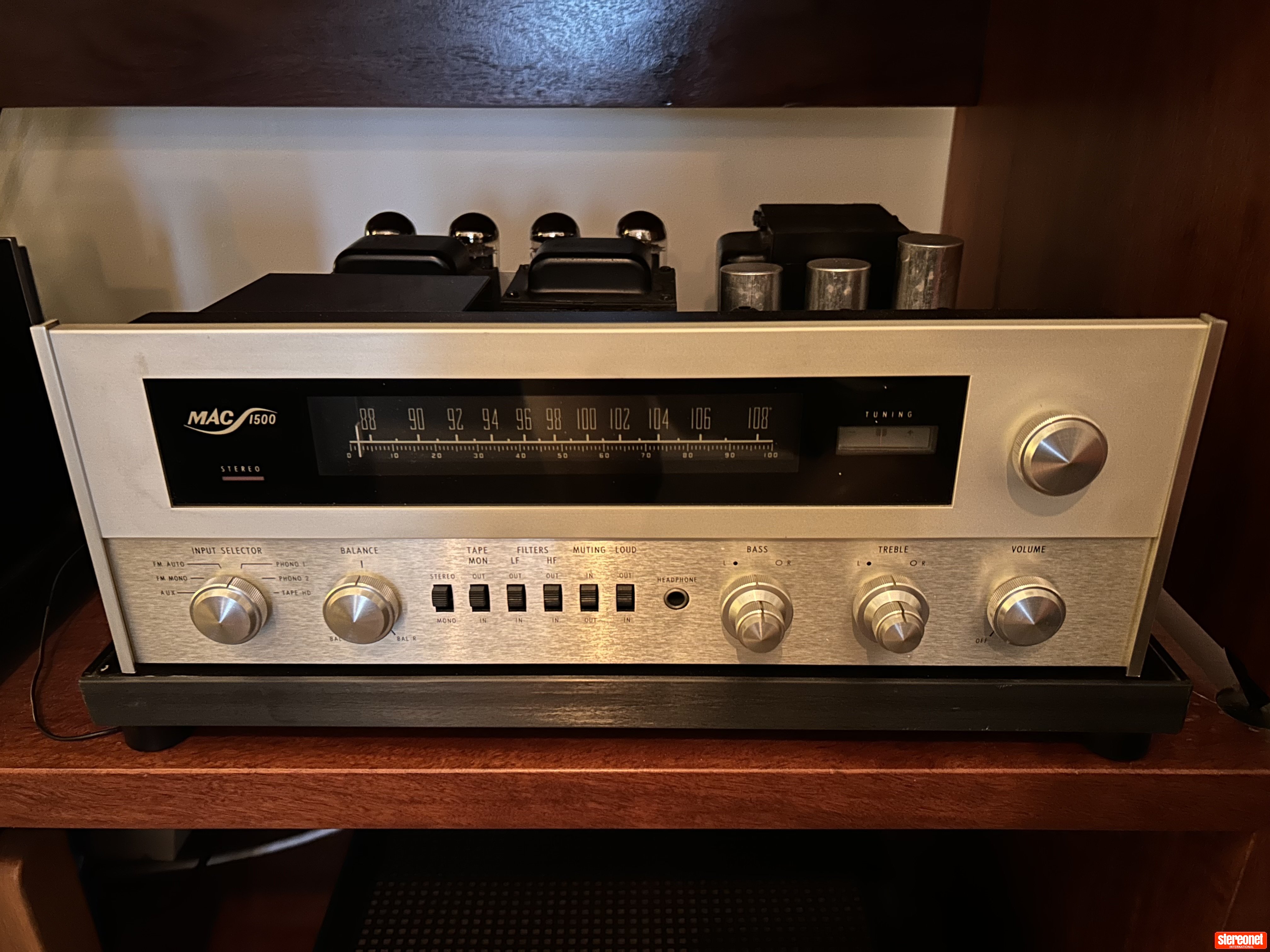 McIntosh MAC1500 Valve Receiver - AV Receivers & Processors - StereoNET