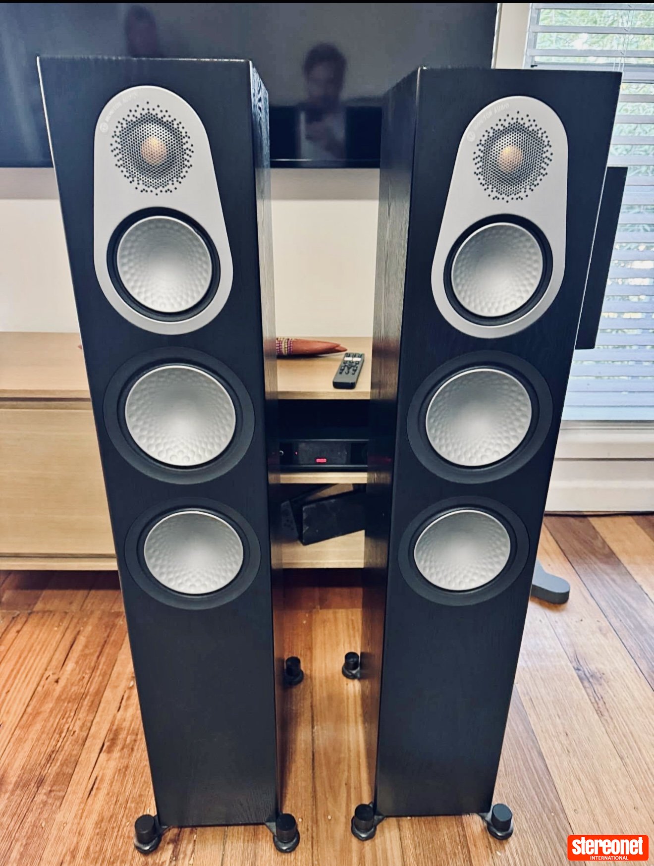 Monitor Audio 300 Silver 6G Floorstanding Loudspeakers - Floorstanders ...