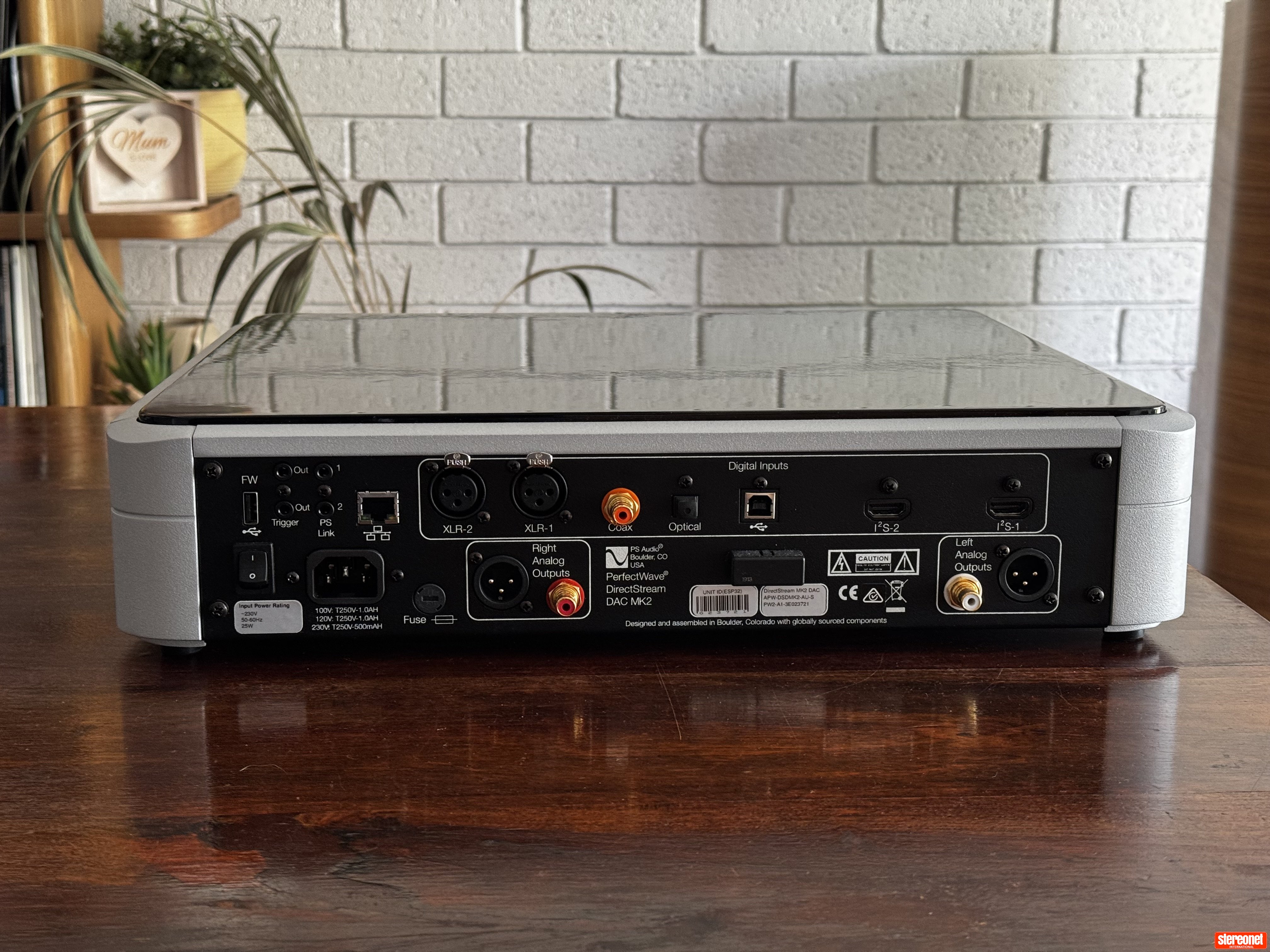 PS Audio Directstream DAC MkII Digital Analog Converter (DAC) - DACs ...