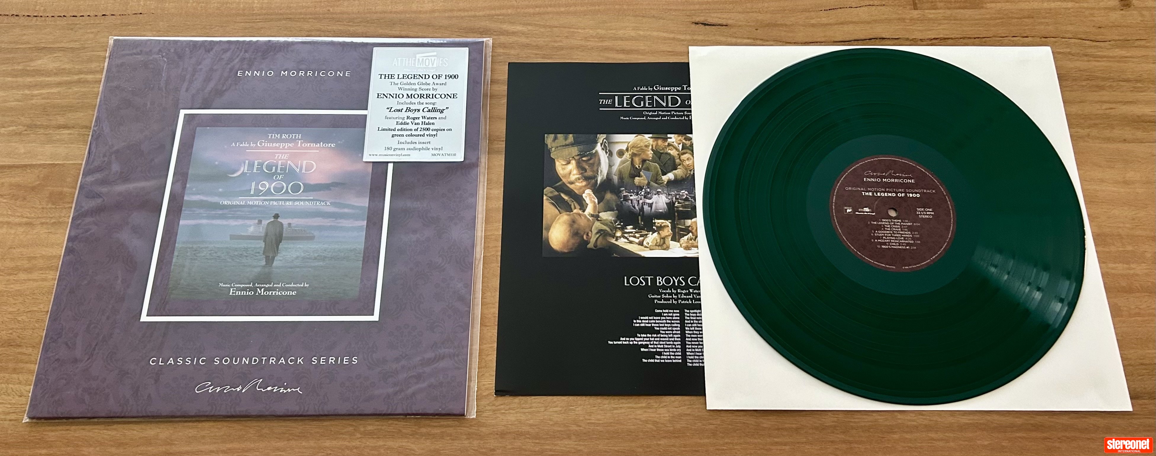 Ennio Morricone “The Legend Of 1900” 2025 Limited Numbered Edition ...