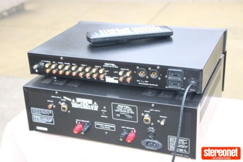 Rotel RC-995, RB-991 Pre / Power Combination - Integrated Amplifiers ...