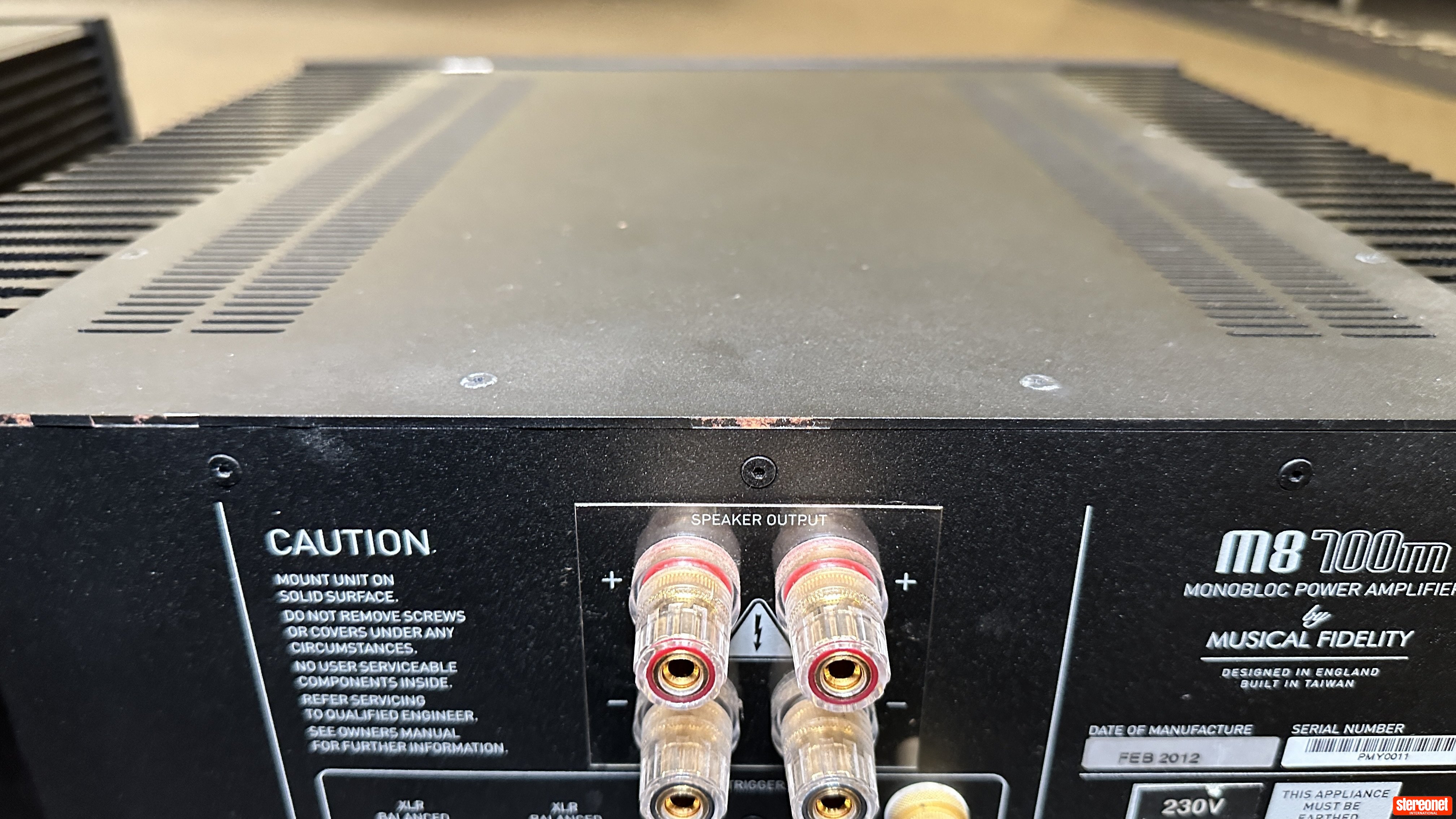 Musical Fidelity M8PRE & M8-700M Pre / Power Combination - Pre ...