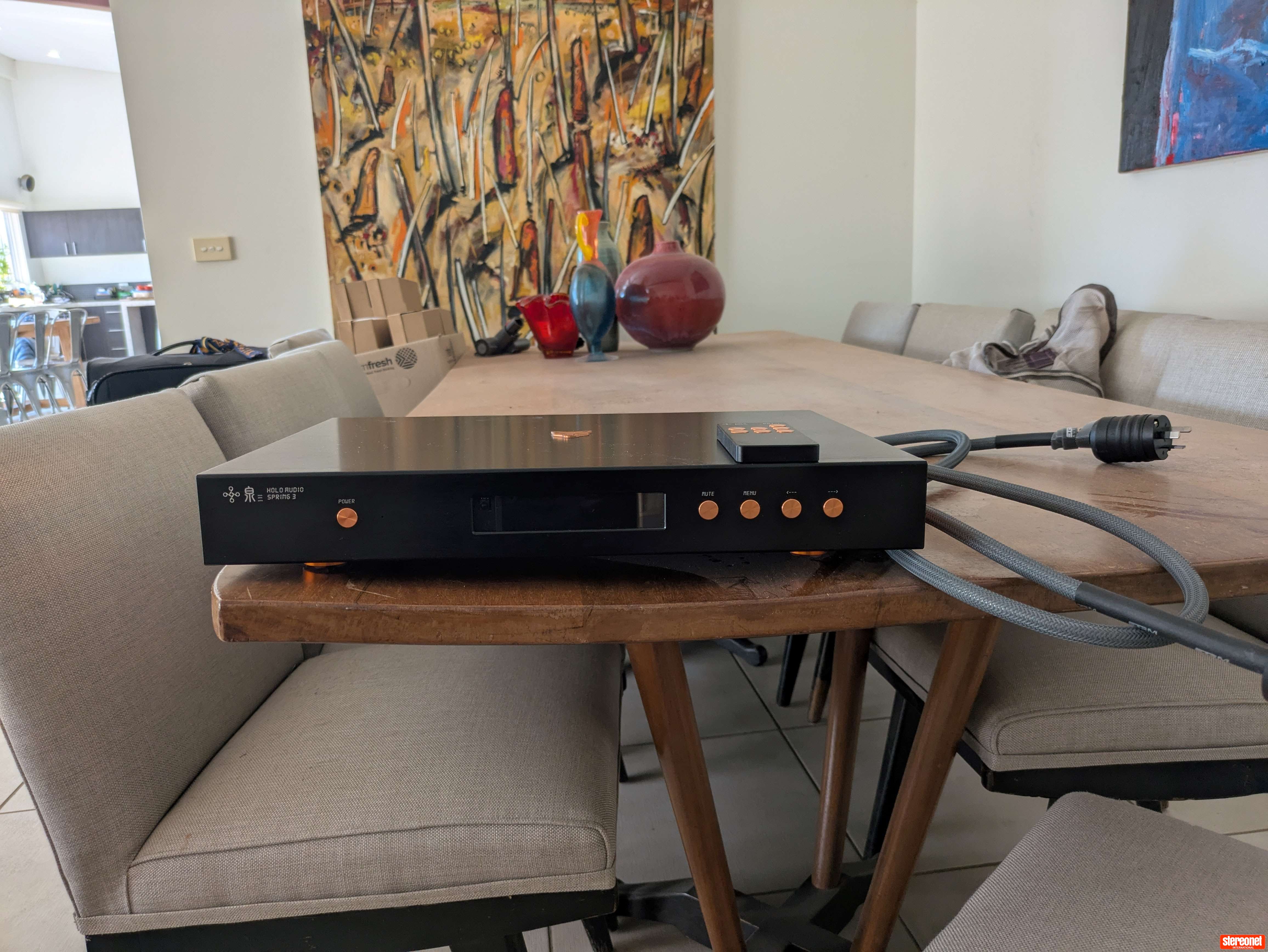 Holo Audio Spring 3 KTE no preamp Digital Analog Converter (DAC) - DACs ...