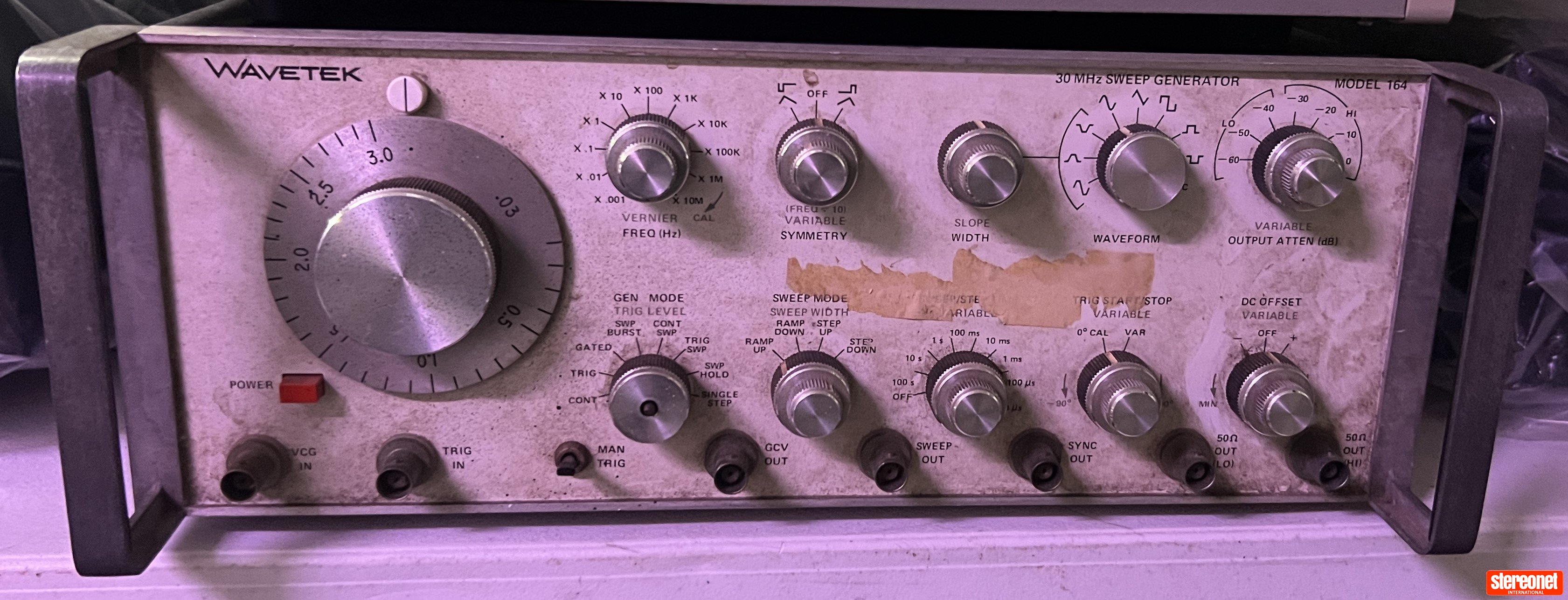 Sweep Generator, Wavetek Model 164 Audio analysis equipment - Free and ...