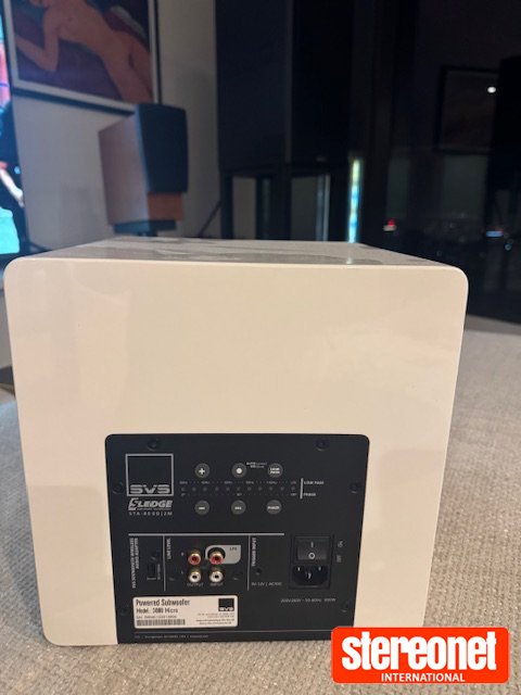 4x micro subwoofers. SVS3000 Micro, B&W PV1D Subwoofer (Active ...