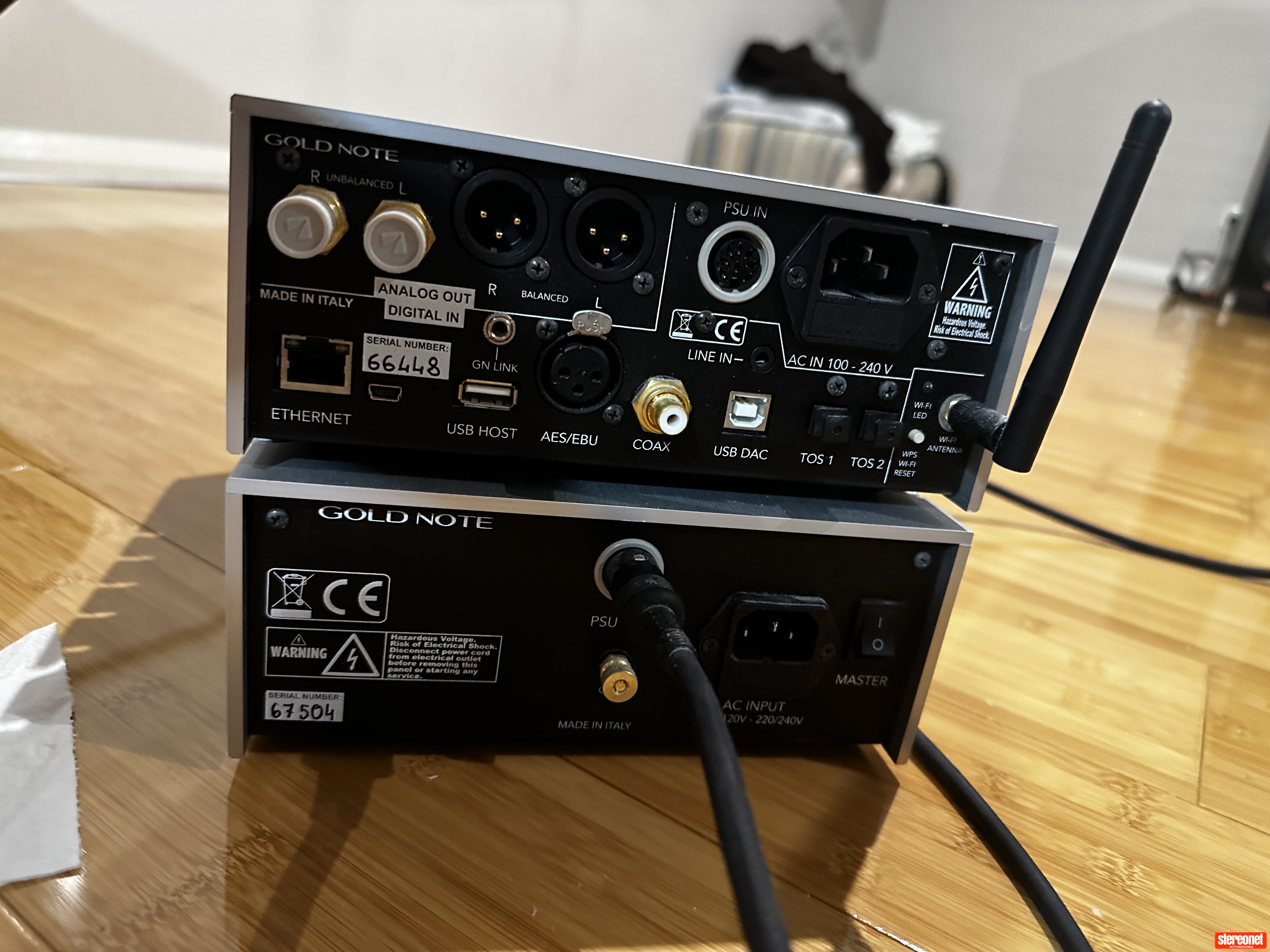 Gold Note DS-10 Plus with PSU10 Headphone Amplifier (with DAC ...