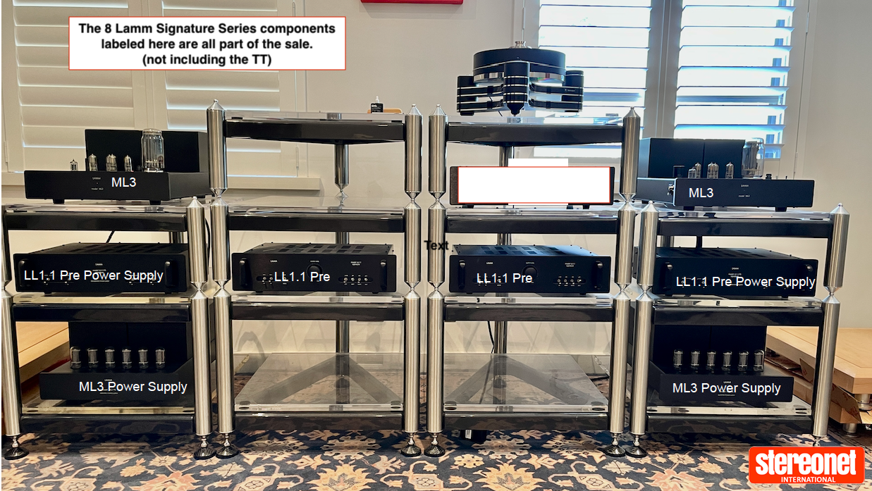 Lamm Signature Series Power Amplifier - Power Amplifiers - StereoNET