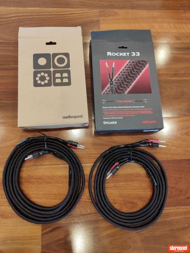 AudioQuest Rocket 33 Full Range 3m Speaker Cables - Speaker Cables ...