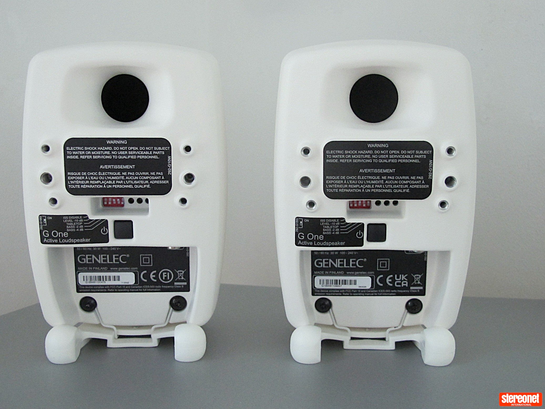 Genelec G1 Bookshelf Loudspeakers - Bookshelf & Small Monitors - StereoNET