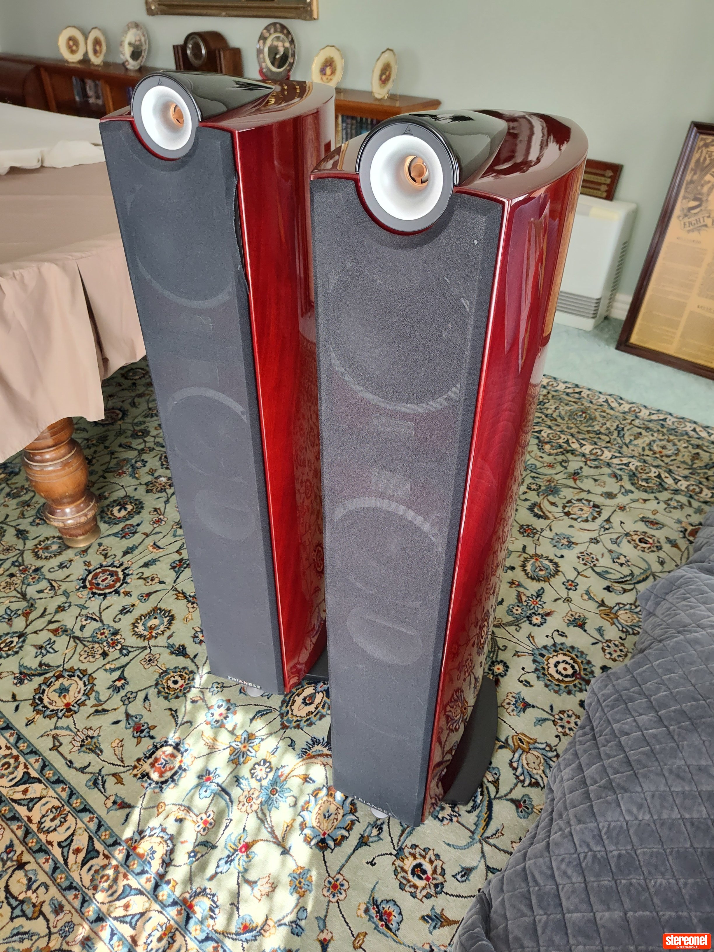 Triangle Electroacoustique Signature deltas Floorstanding Loudspeakers ...