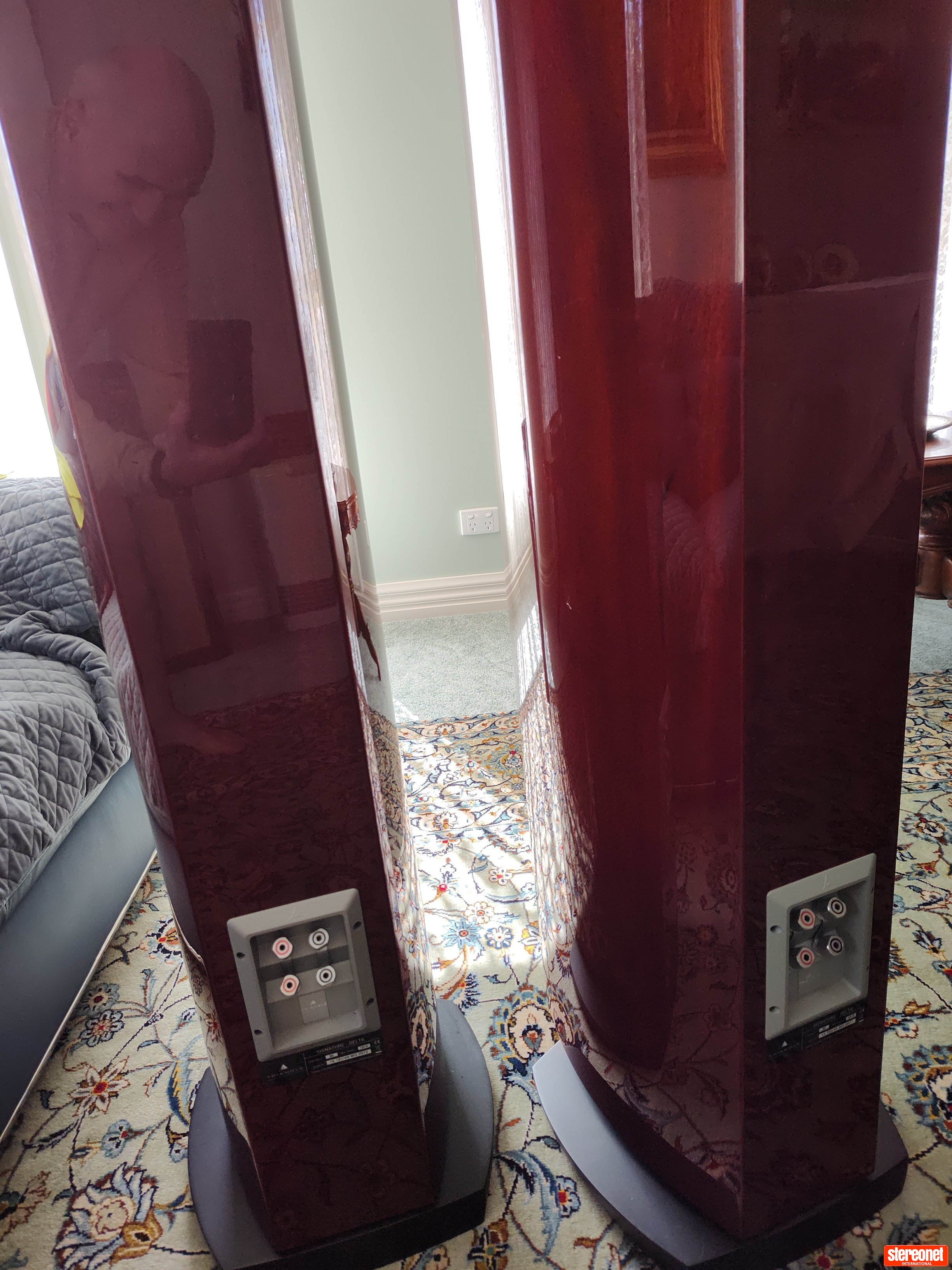 Triangle Electroacoustique Signature deltas Floorstanding Loudspeakers ...
