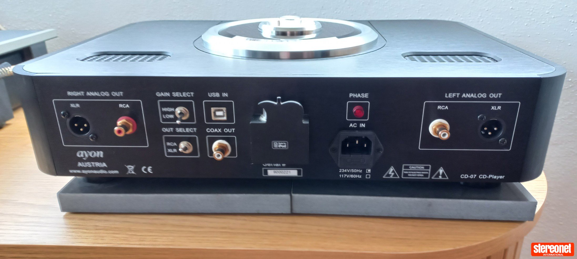 Ayon CD-07 CD Player - CD/SACD Players & Transport - StereoNET