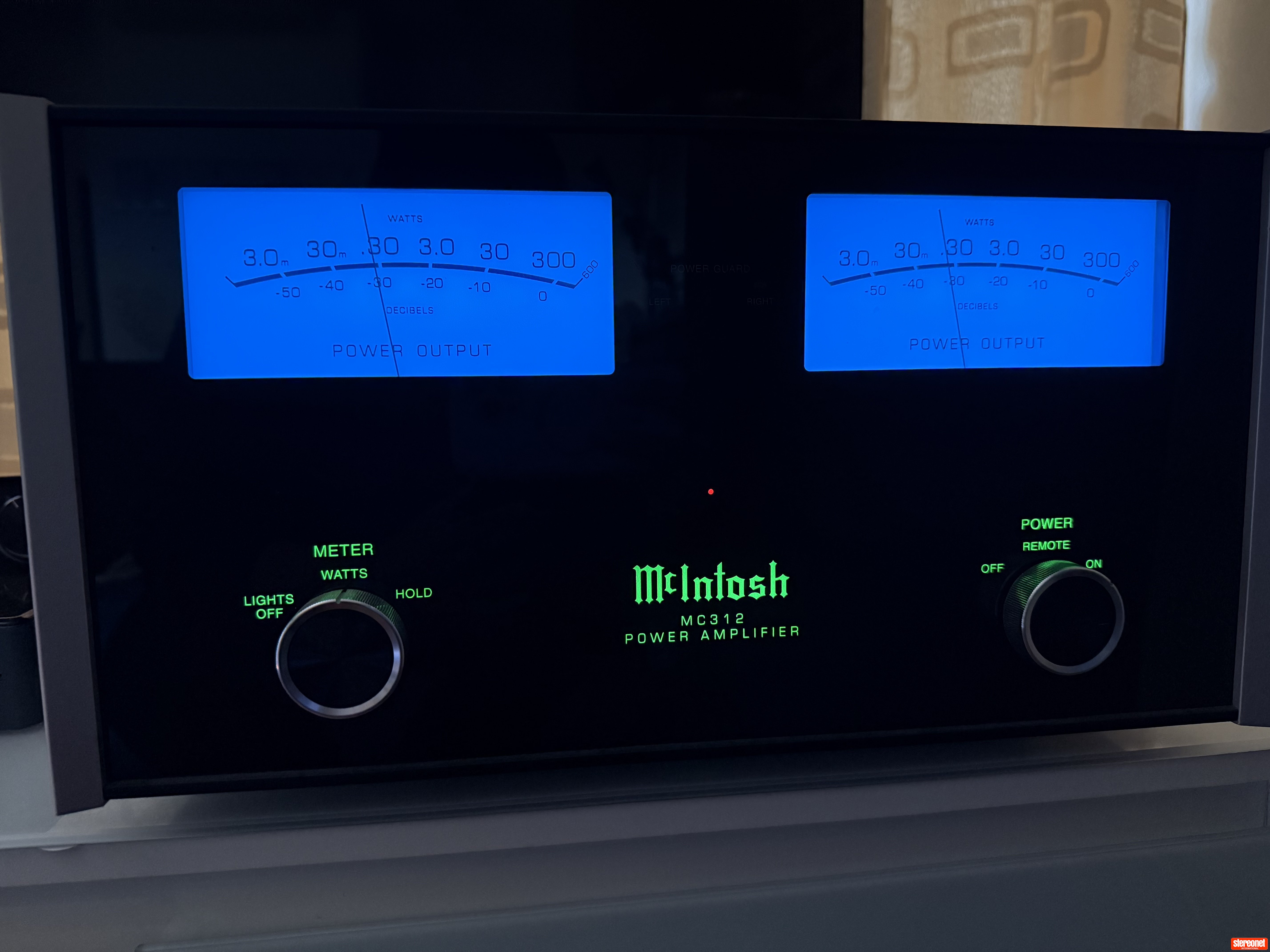 McIntosh MC312 Power Amplifier - Power Amplifiers - StereoNET