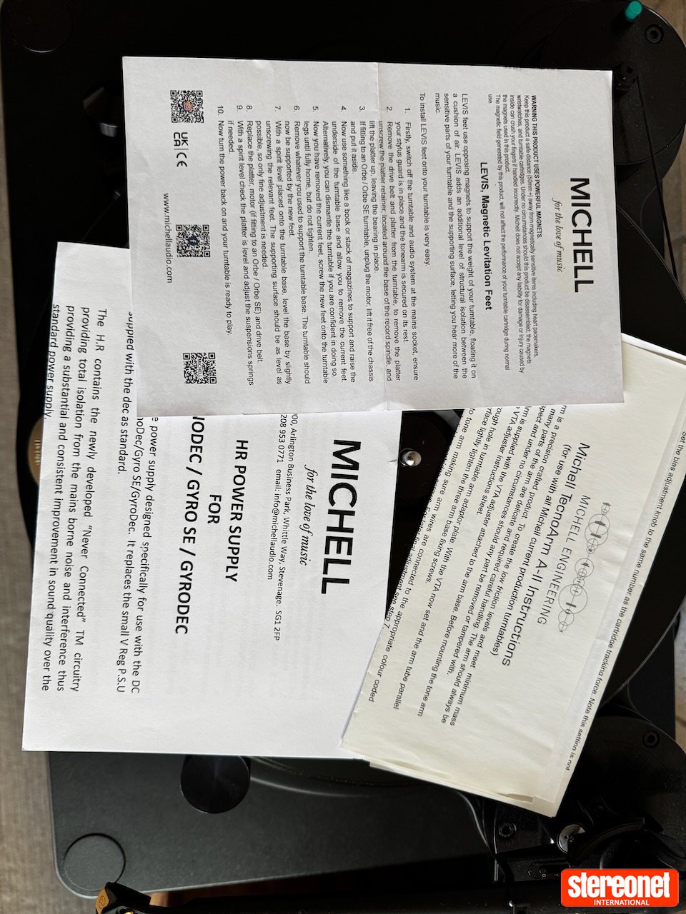 Michell Engineering Gyro SE Turntable and Tonearm Package - Turntables ...