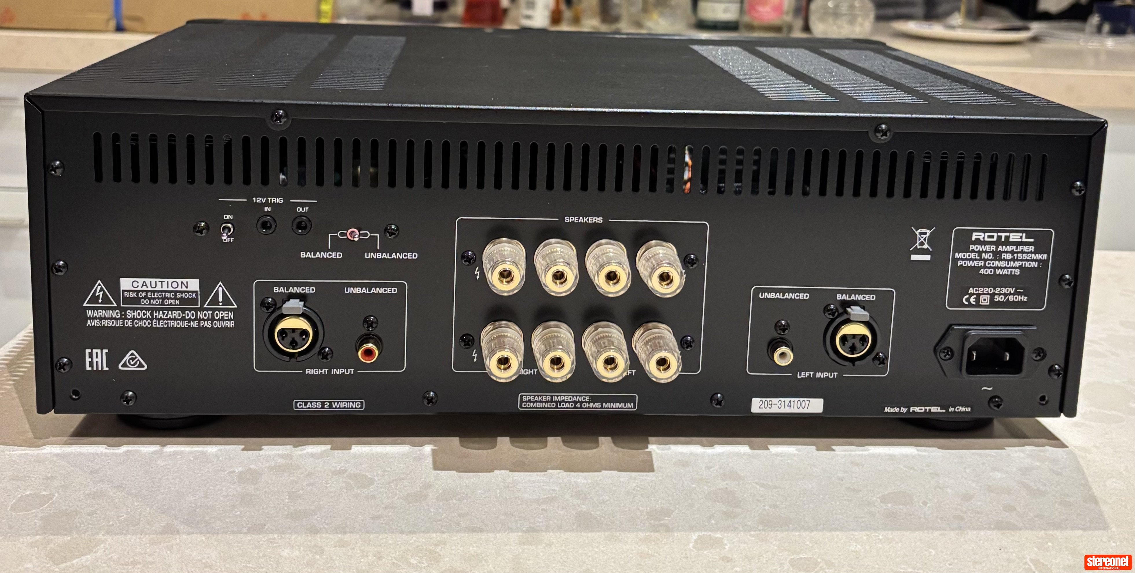 Rotel RB-1552 MKII Power Amplifier - Power Amplifiers - StereoNET