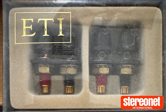 ETI Research Cablepod Binding Posts - Cable Accessories - StereoNET