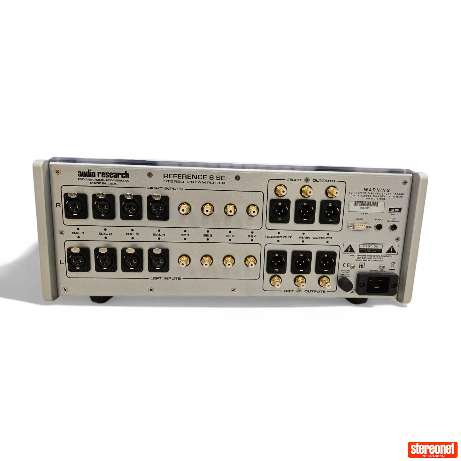 Audio Research Reference 6SE Pre Amplifier - Pre Amplifiers - StereoNET