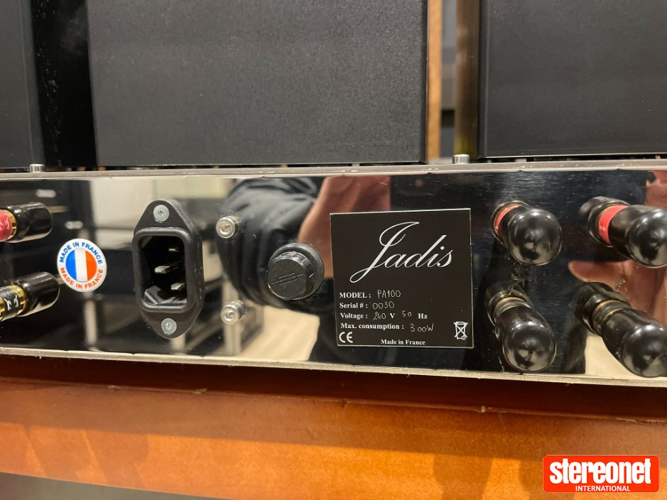 Jadis Electronics PA 100 Power Amplifier - Power Amplifiers - StereoNET