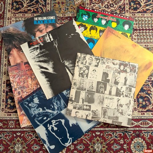 Rolling Stones - Vinyl Boxed Collection 1971 - 1980 - 7 LPs Vinyl ...