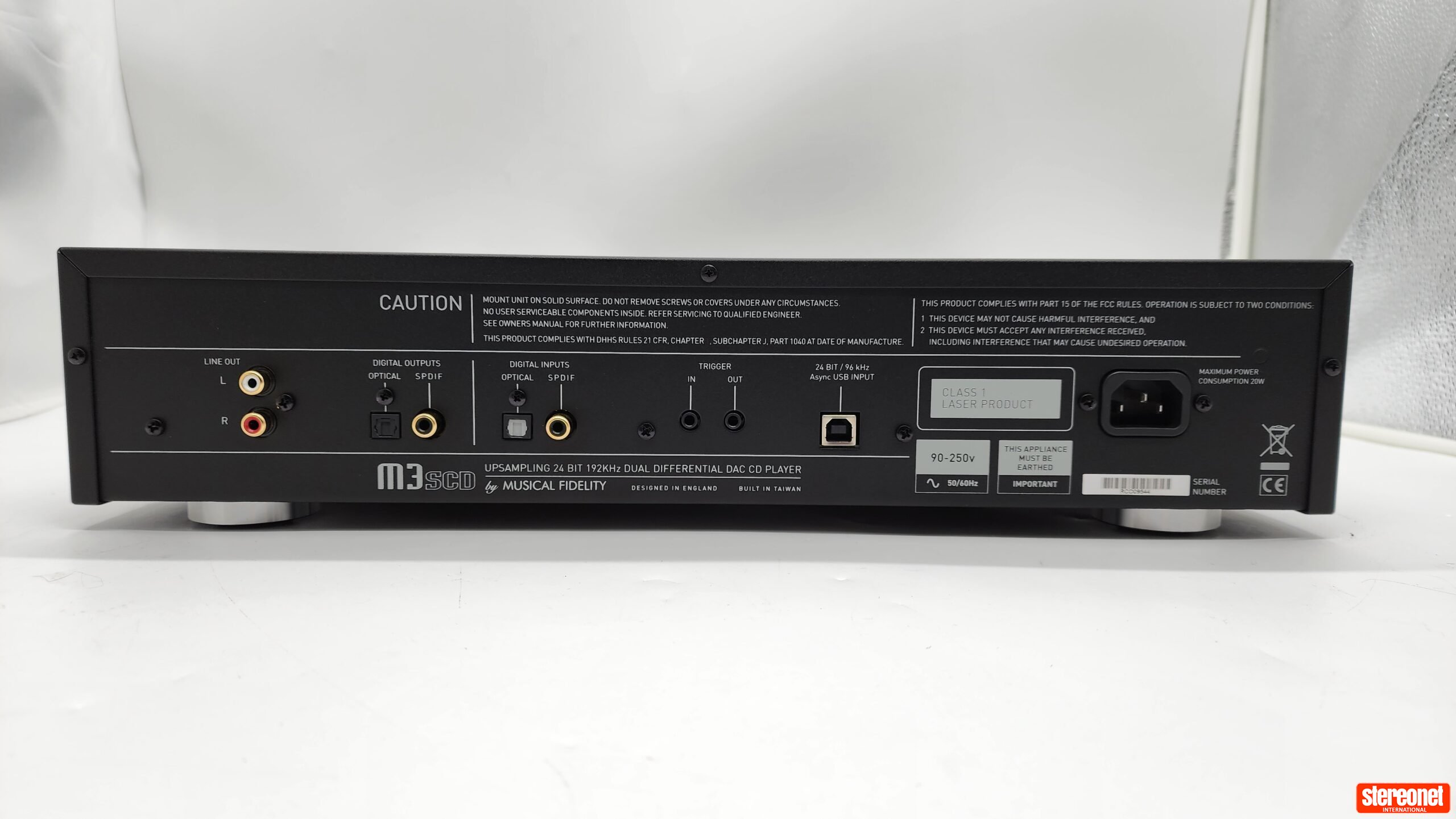 Musical Fidelity M3sCD CD Player - CD/SACD Players & Transport - StereoNET