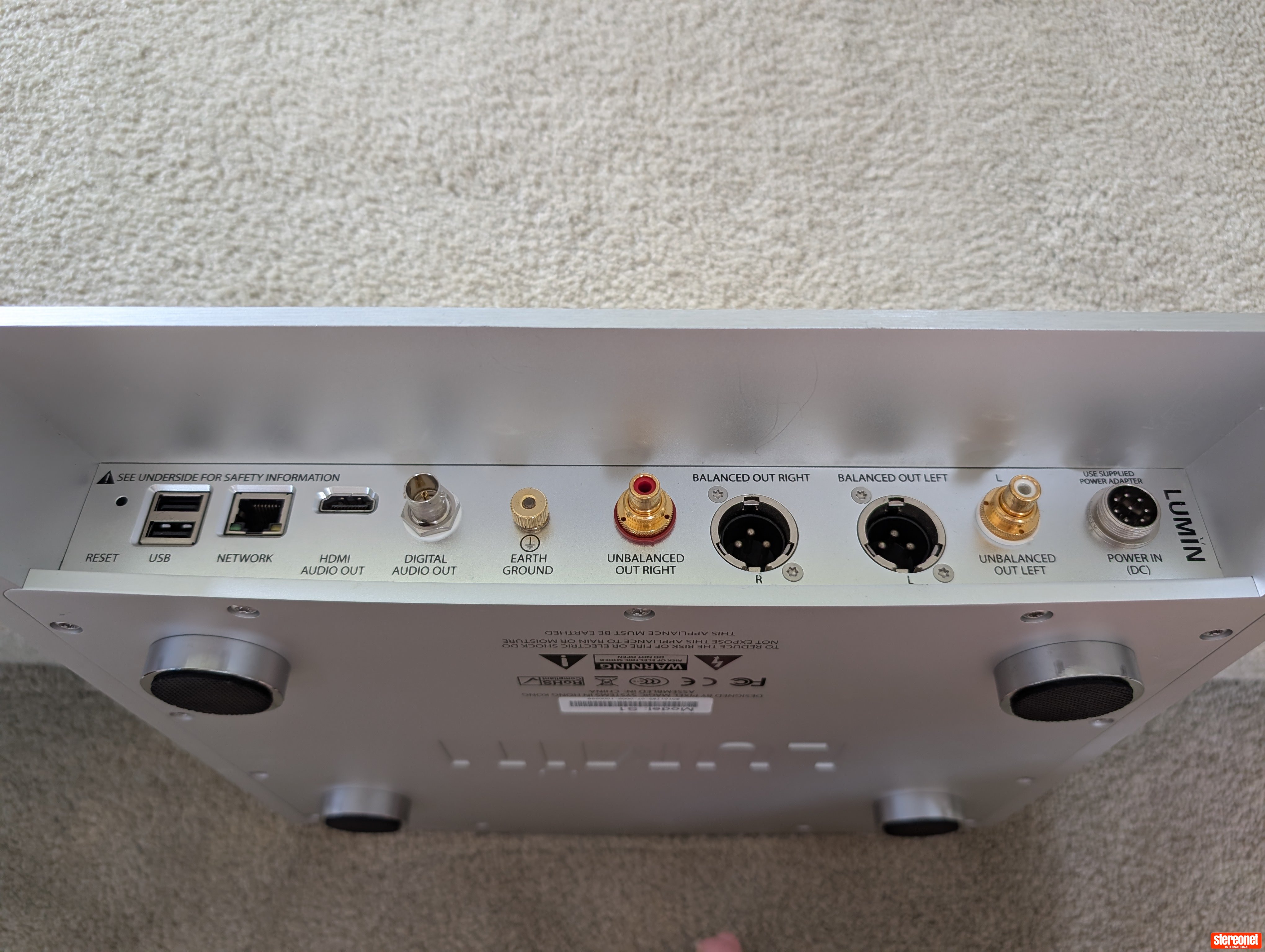 Lumin S1 Digital Network Player - DACs and Streamers - StereoNET