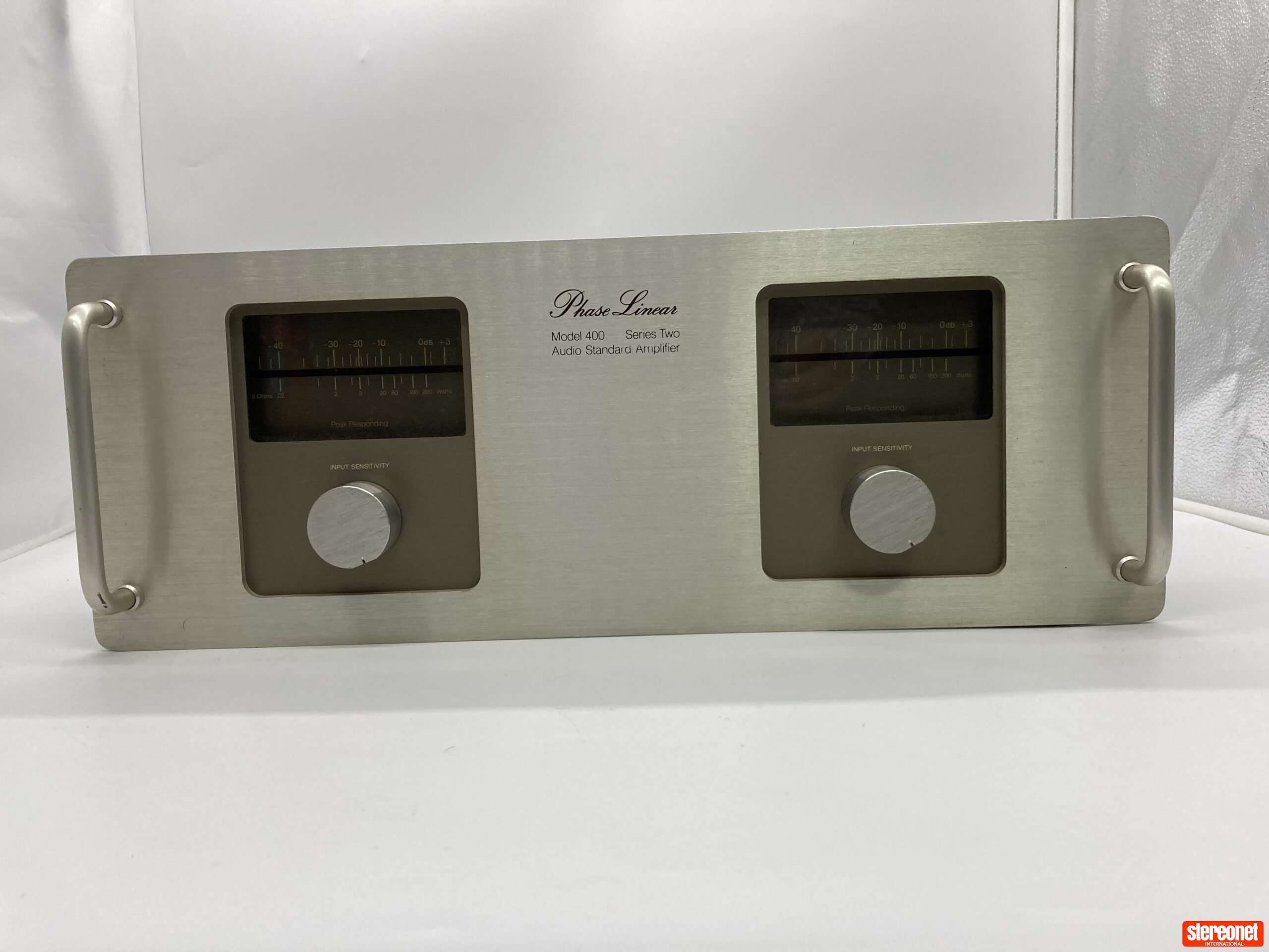 Phase Linear Model 400 Series Two Audio Standard Power Amplifier ...