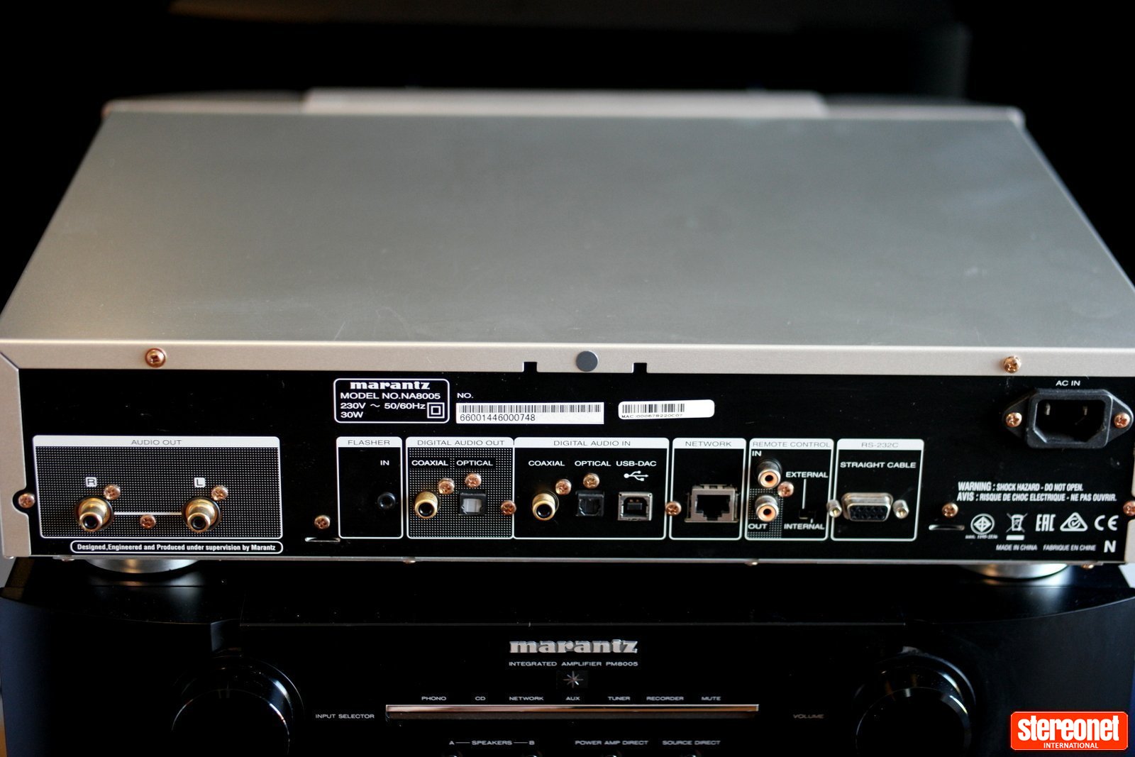 Marantz NA8005 Network Audio Player - DACs and Streamers - StereoNET