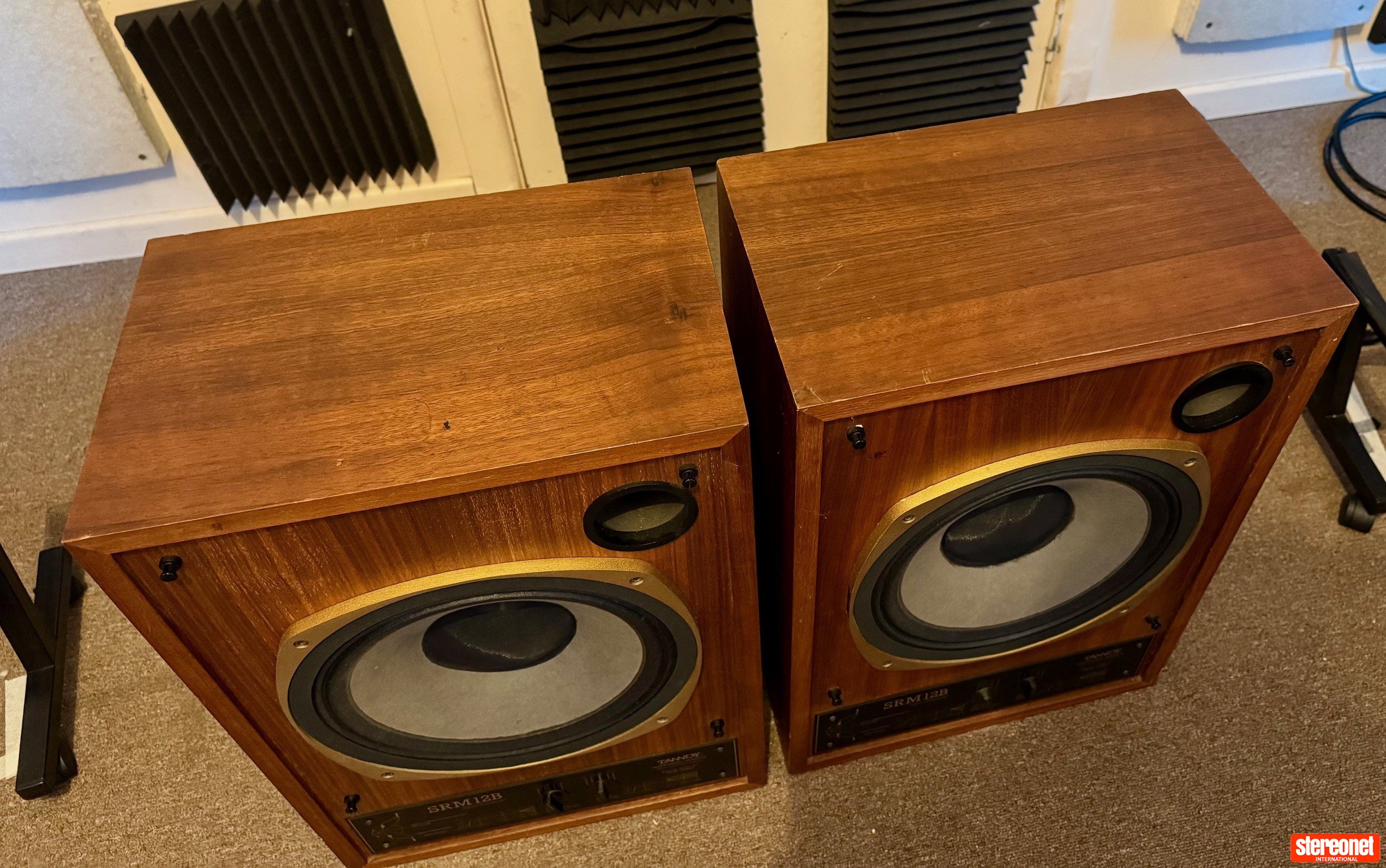 Tannoy SRM12B Super Red Studio Monitors - Bookshelf & Small Monitors - StereoNET