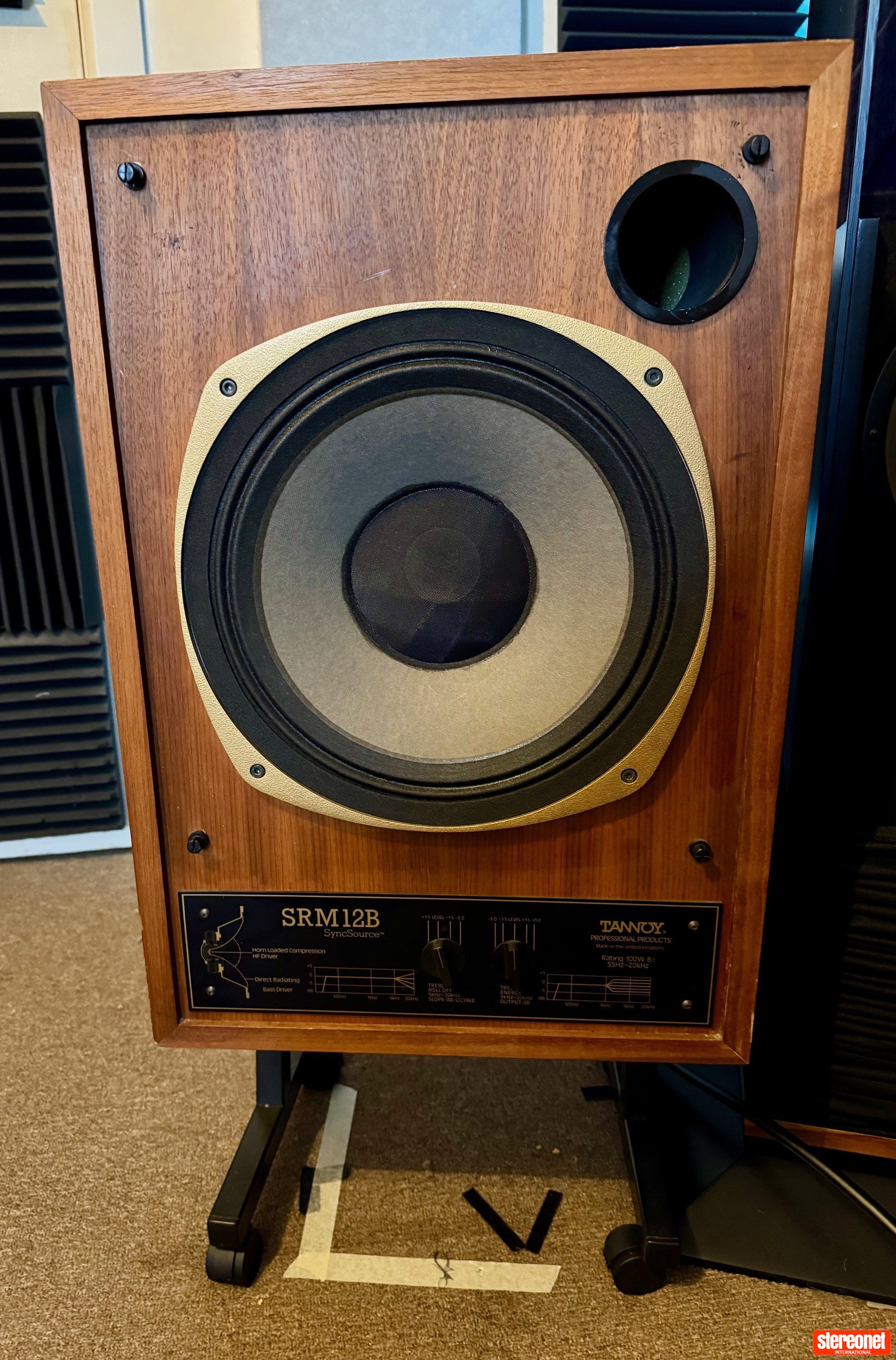 Tannoy SRM12B Super Red Studio Monitors - Bookshelf & Small Monitors - StereoNET