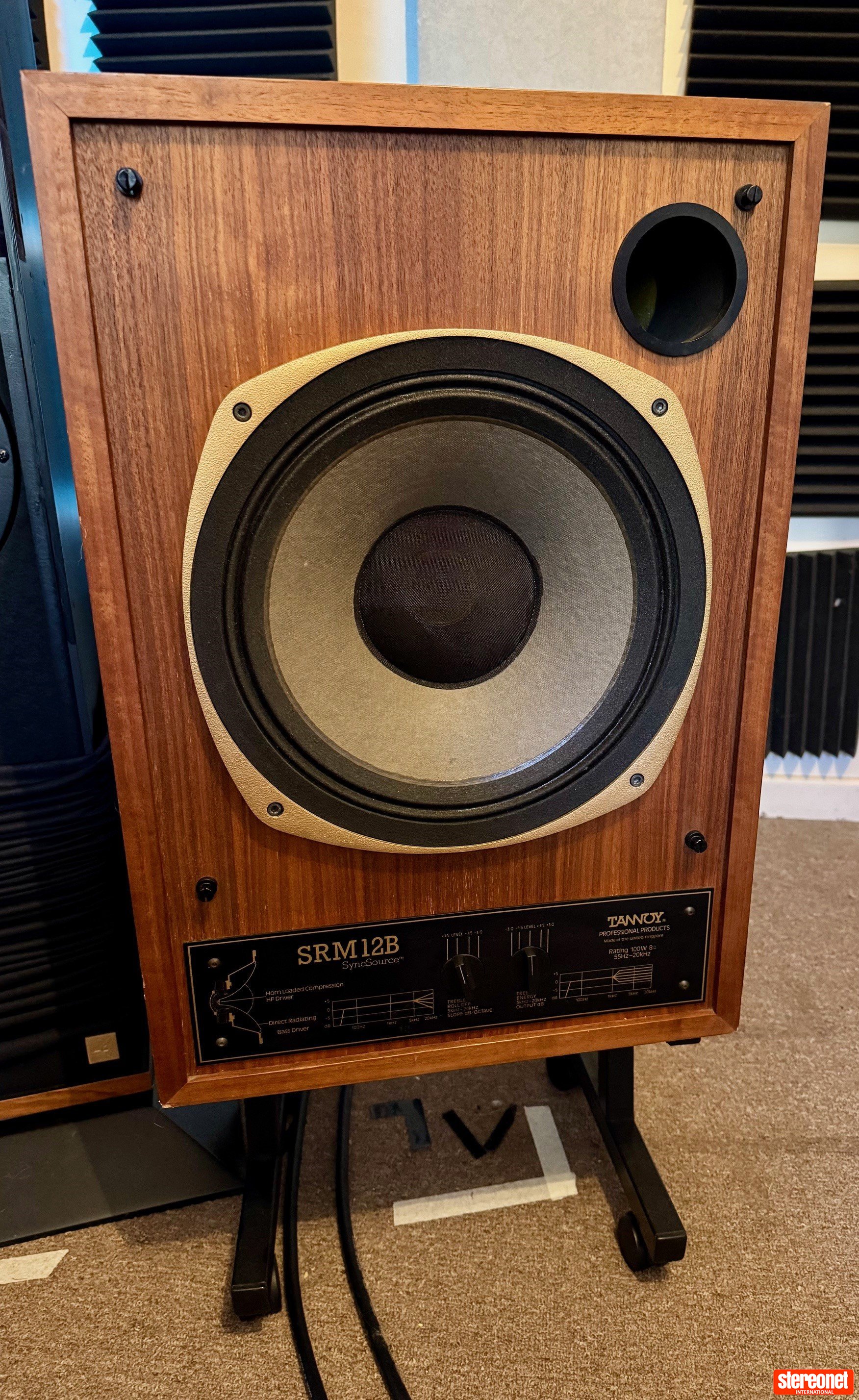 Tannoy SRM12B Super Red Studio Monitors - Bookshelf & Small Monitors - StereoNET