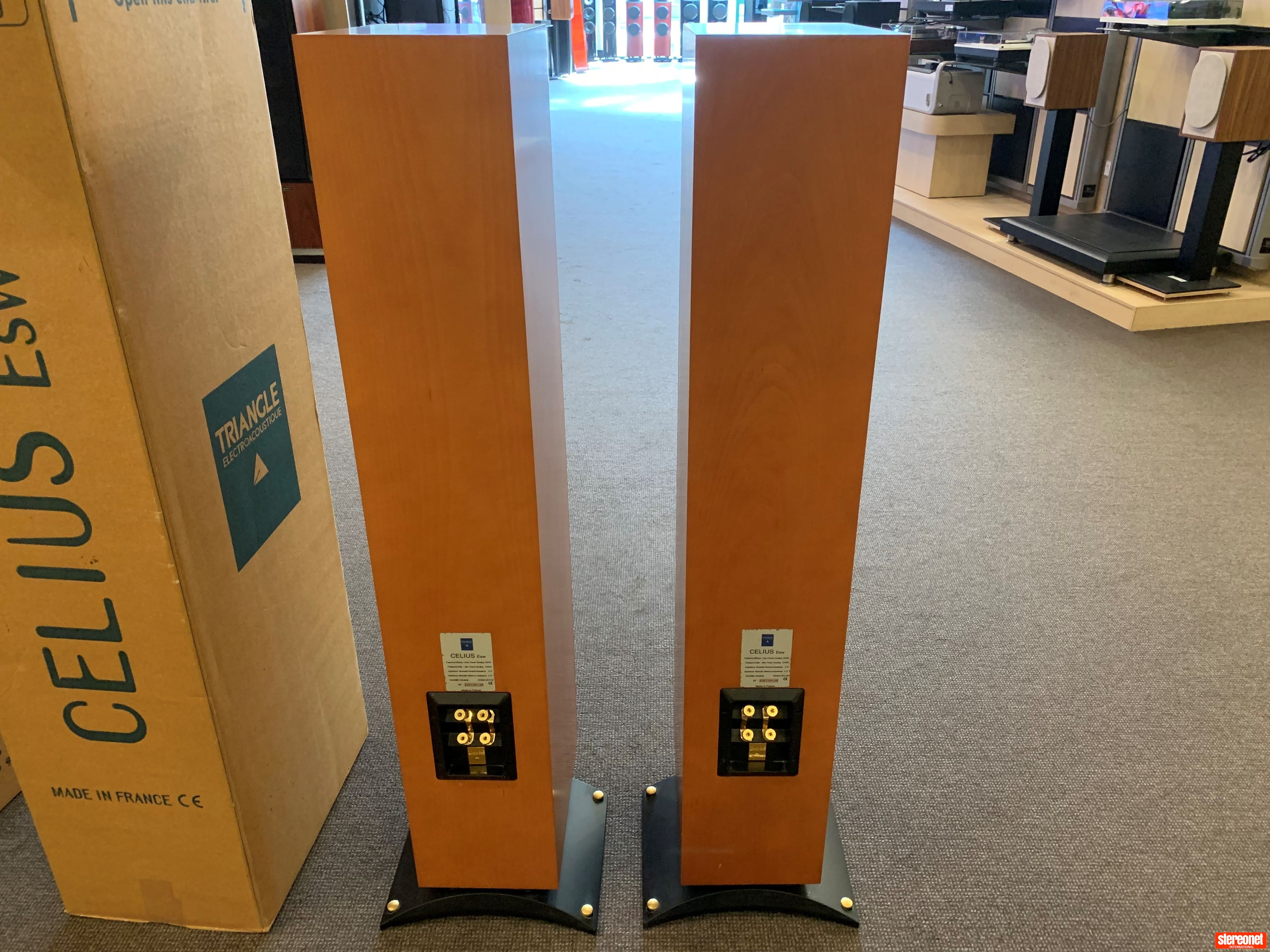 Triangle Electroacoustique Celius ESW Floorstanding Loudspeakers ...