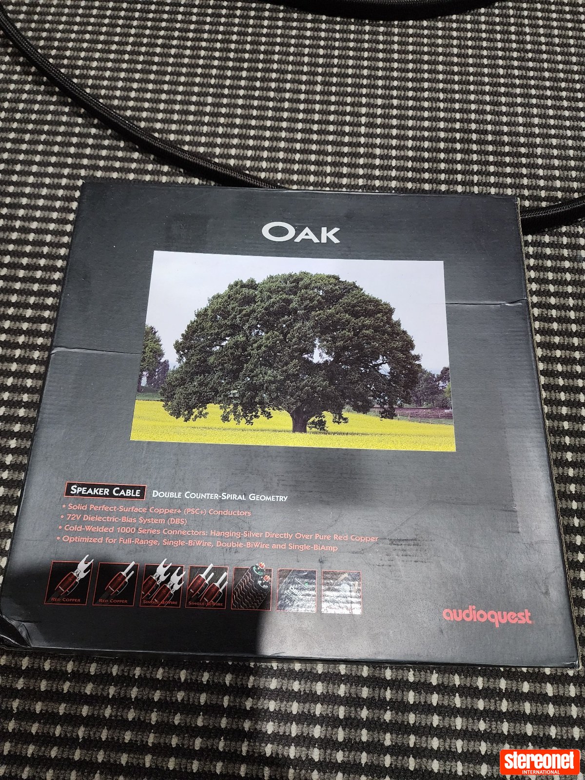 AudioQuest OAK Speaker Cables - Speaker Cables - StereoNET