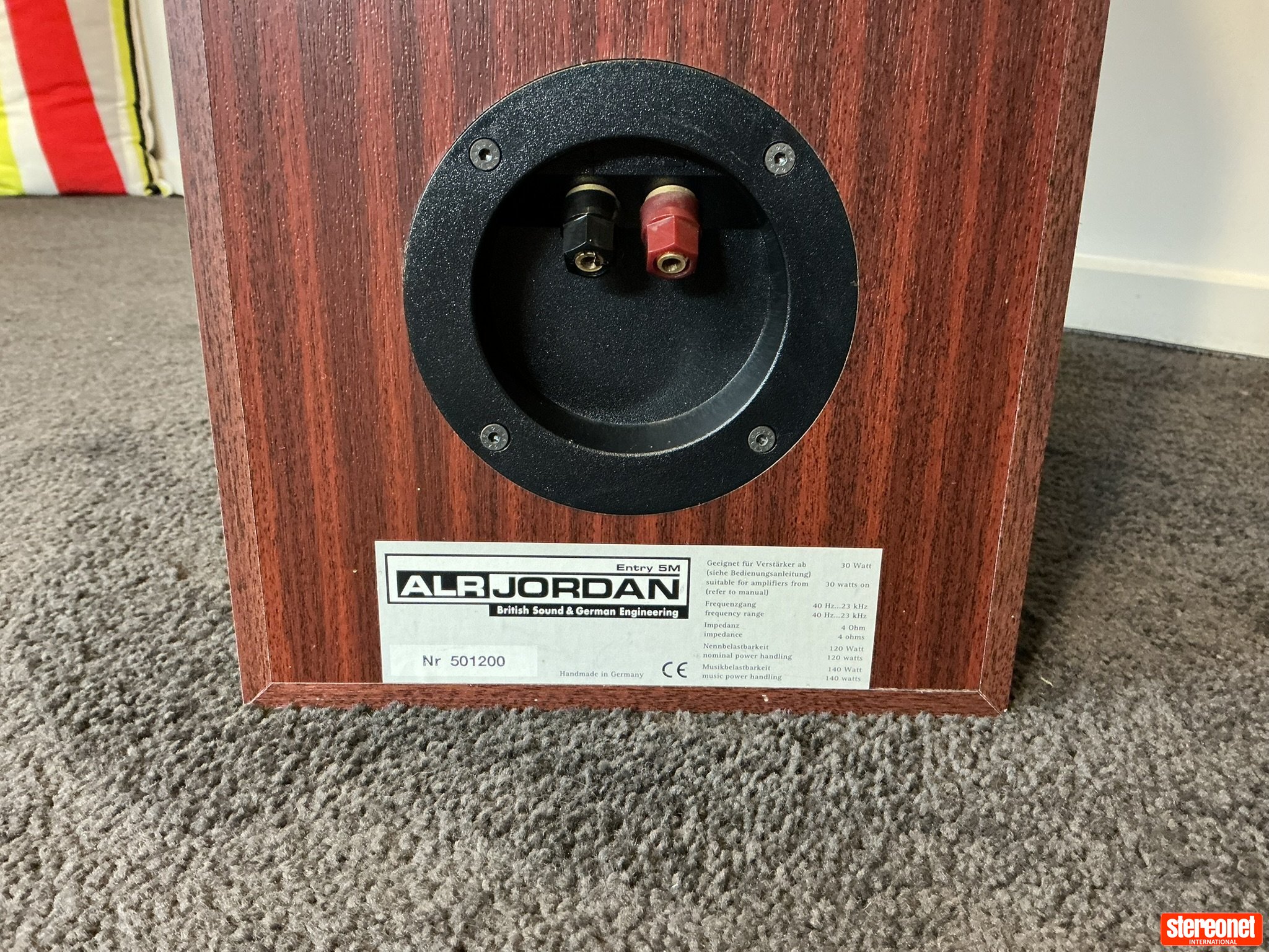 ALR Jordan Entry 5m Floorstanding Loudspeakers - Floorstanders & Large ...