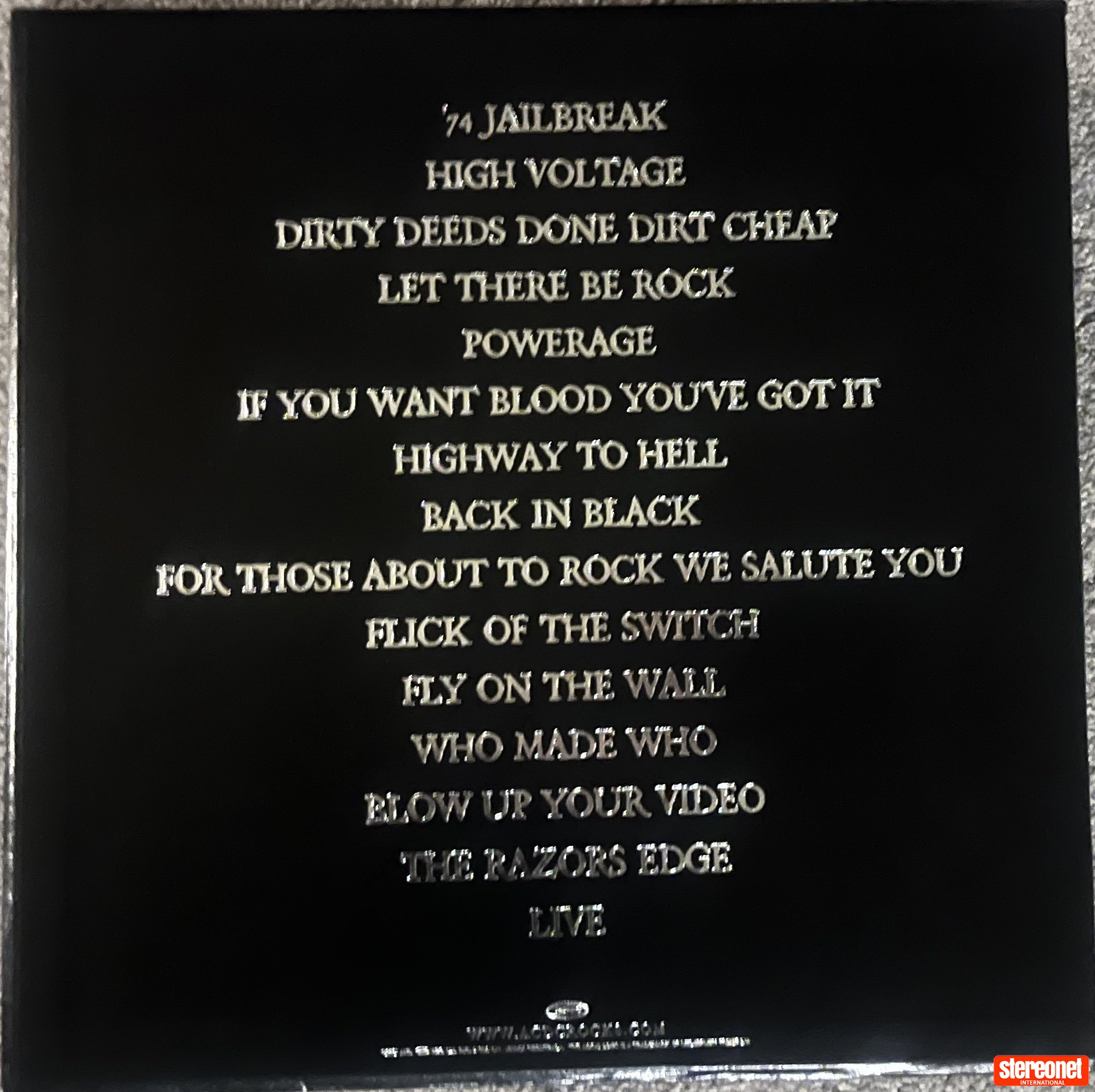 AC/DC Vinyl box set released in 2003 Vinyl Record (LP Box Set) - Vinyl ...