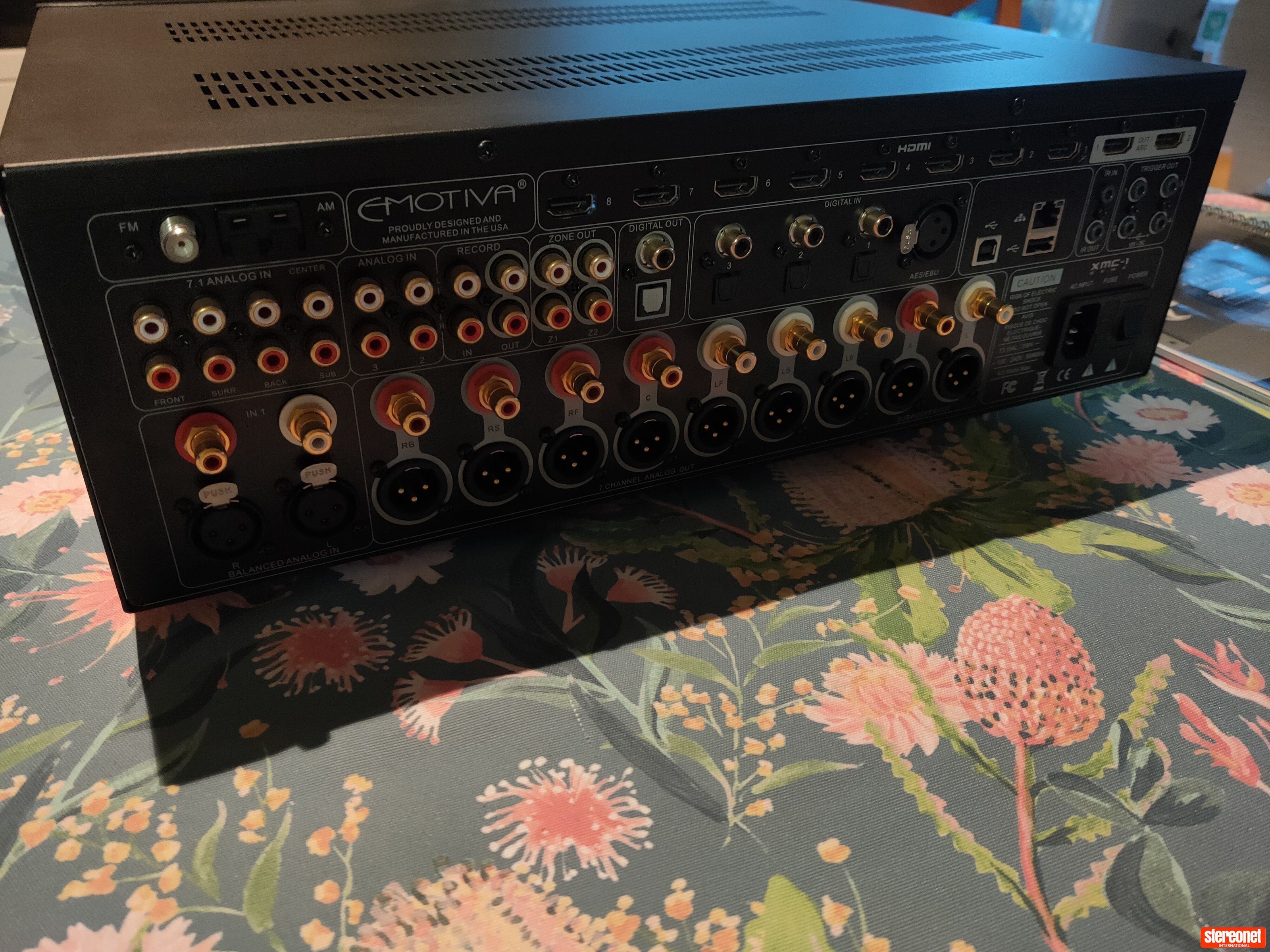 Emotiva XMC-1 AV Processor - AV Receivers & Processors - StereoNET