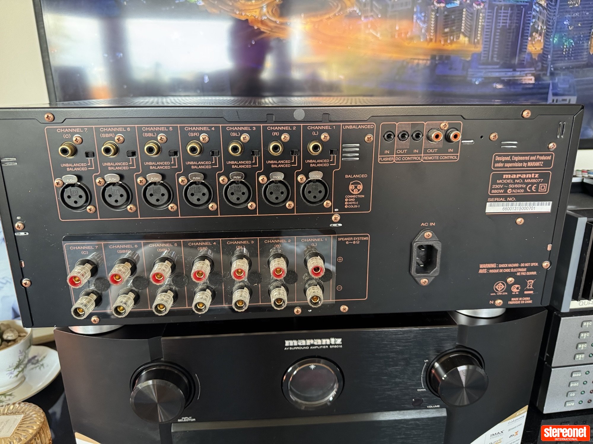 Marantz MM8077 Multichannel Amplifier - Multi Channel Amplifiers ...