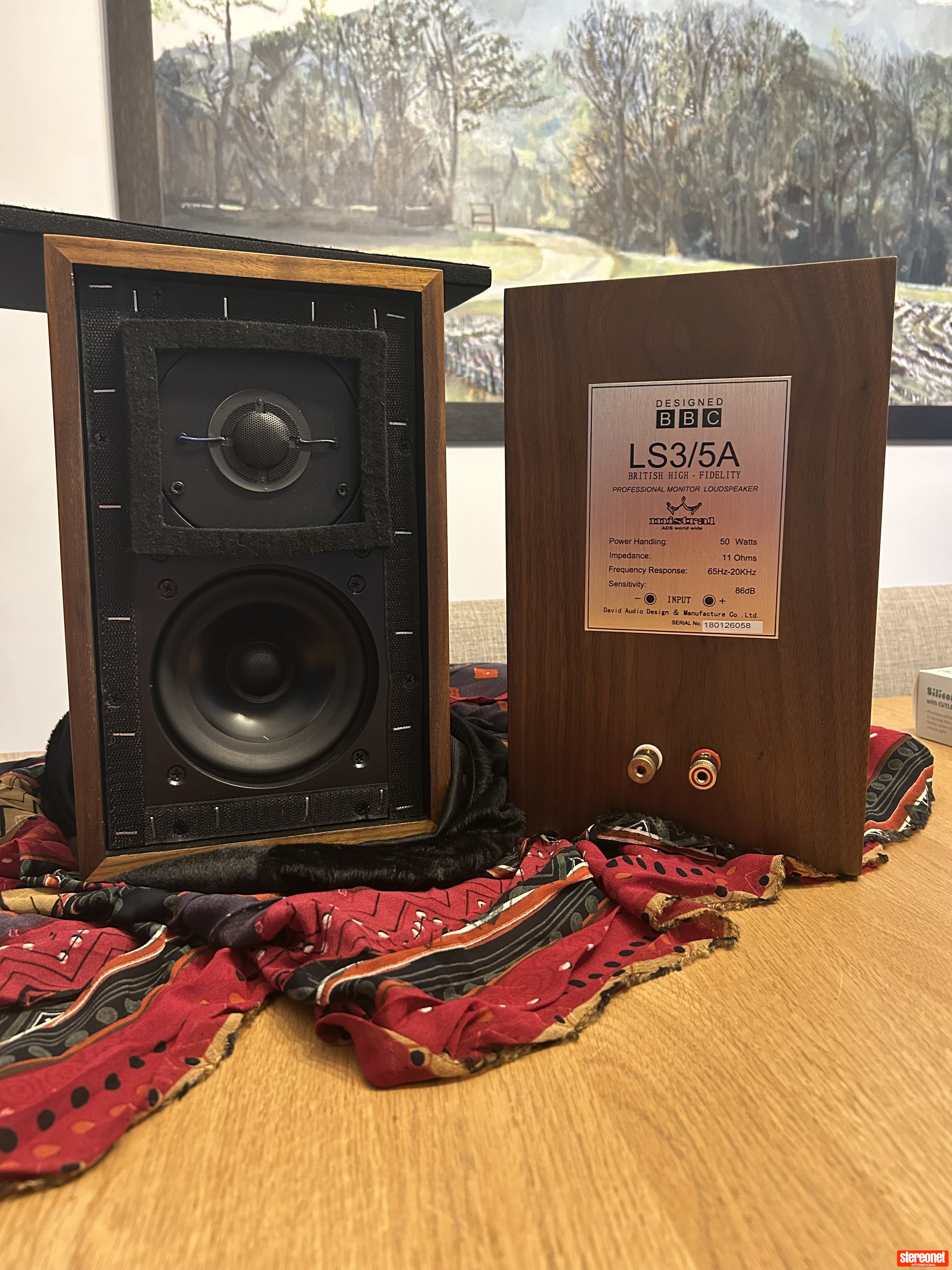 Mistral LS3/5A Bookshelf Loudspeakers - Bookshelf & Small Monitors ...