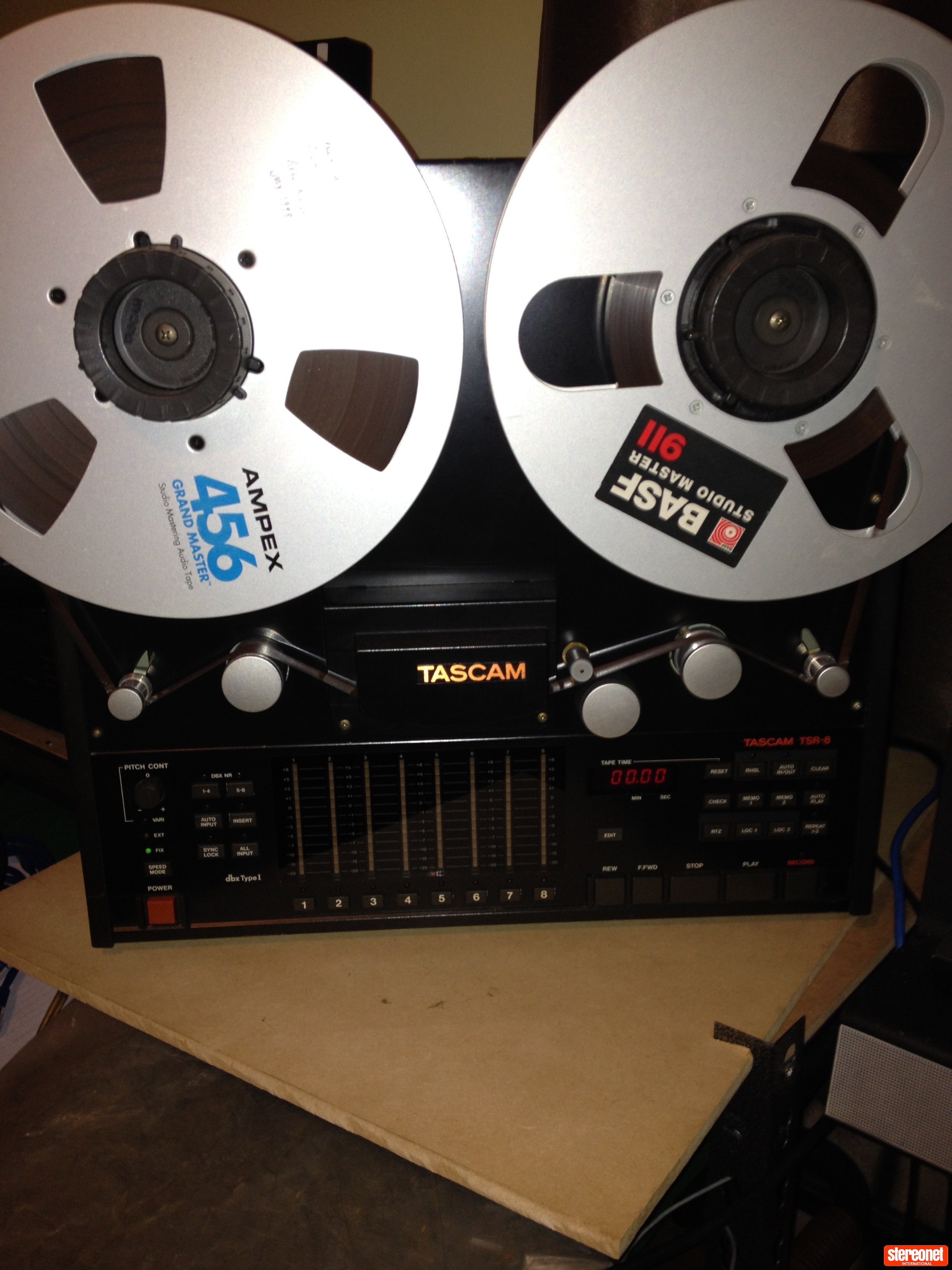 Tascam TSR-8 Reel to Reel - Cassette / Reel to Reel - StereoNET
