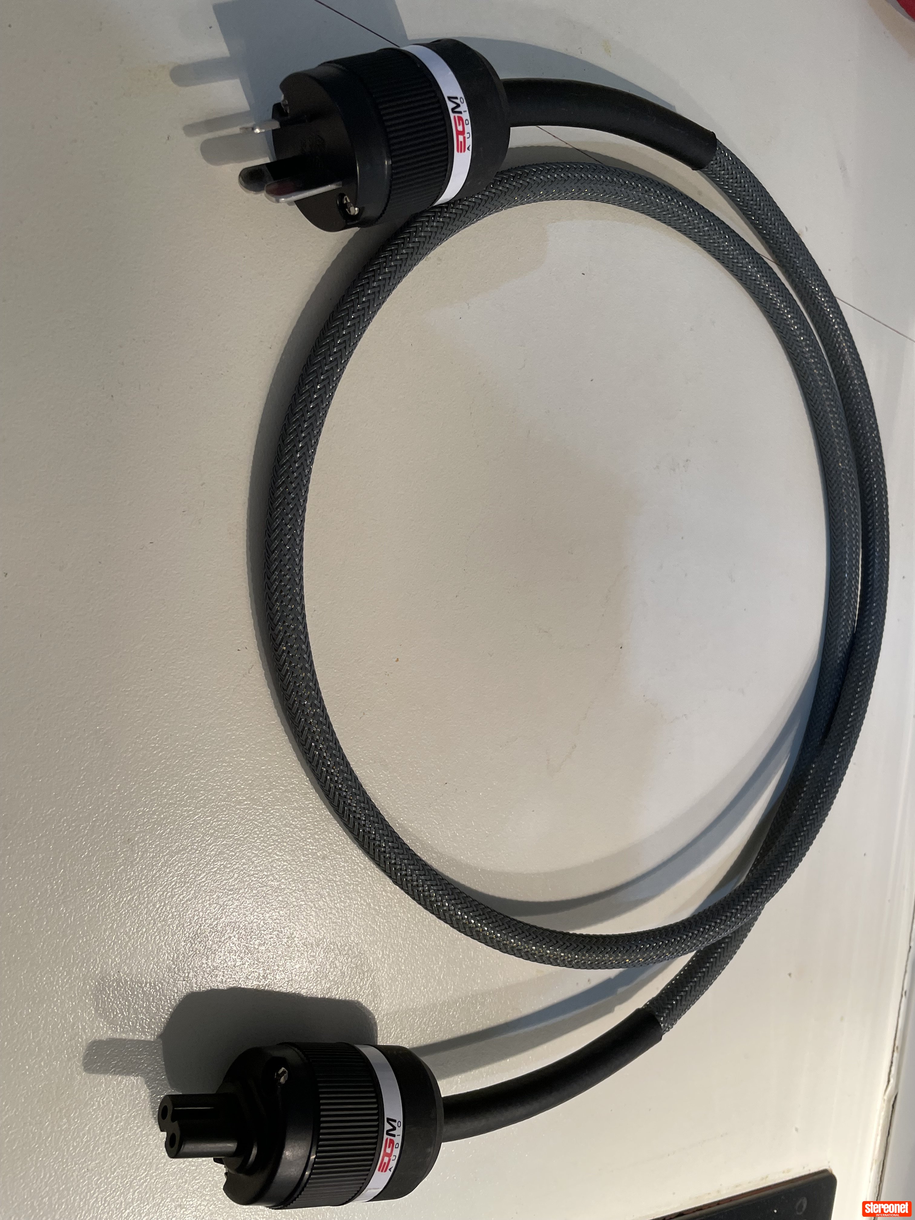 EGM Audio Grey series Figure 8 (IEC C7) 1.5m Power Cable - Power Cables ...