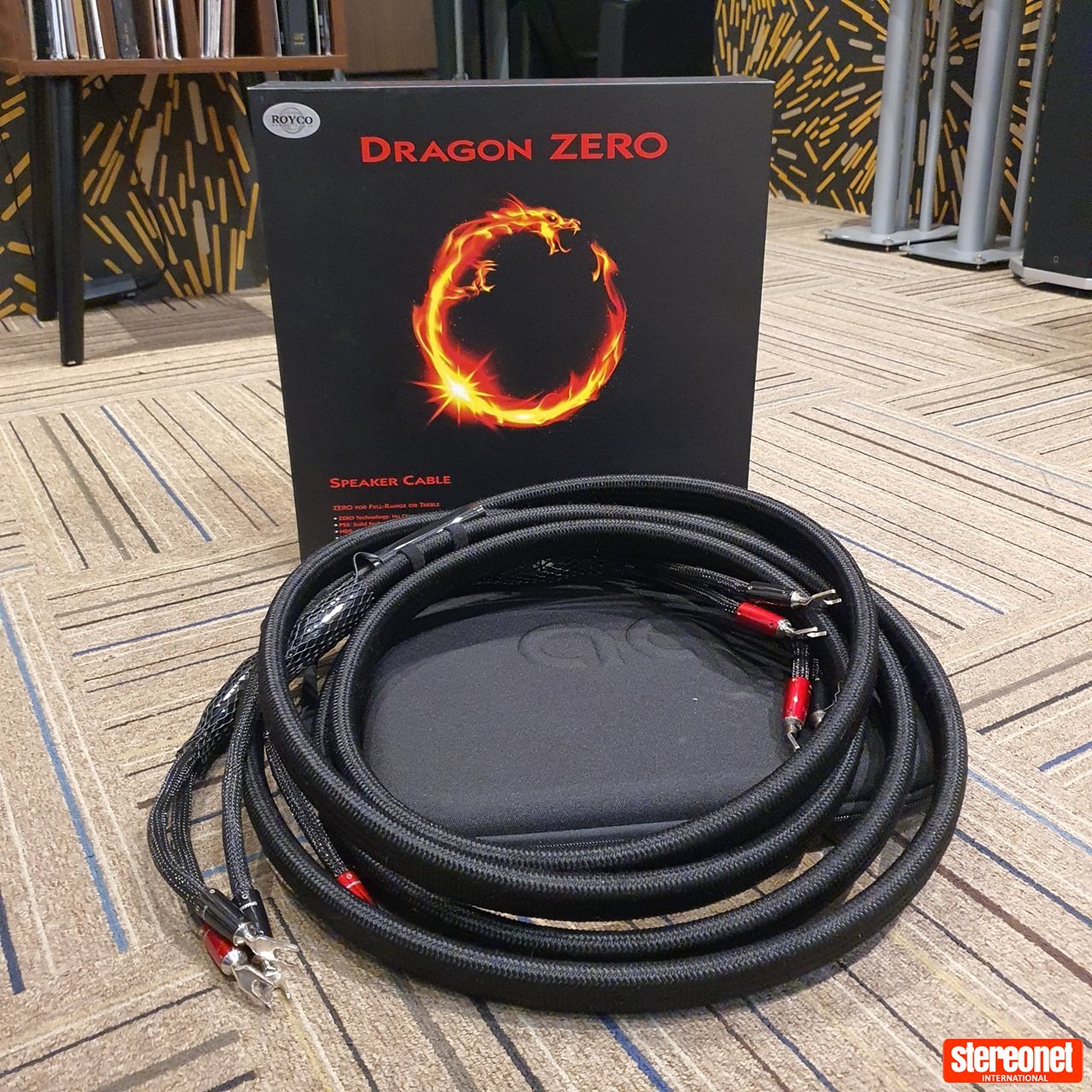 AudioQuest Dragon ZERO (Spade) 3M Pair Speaker Cables - Speaker Cables ...