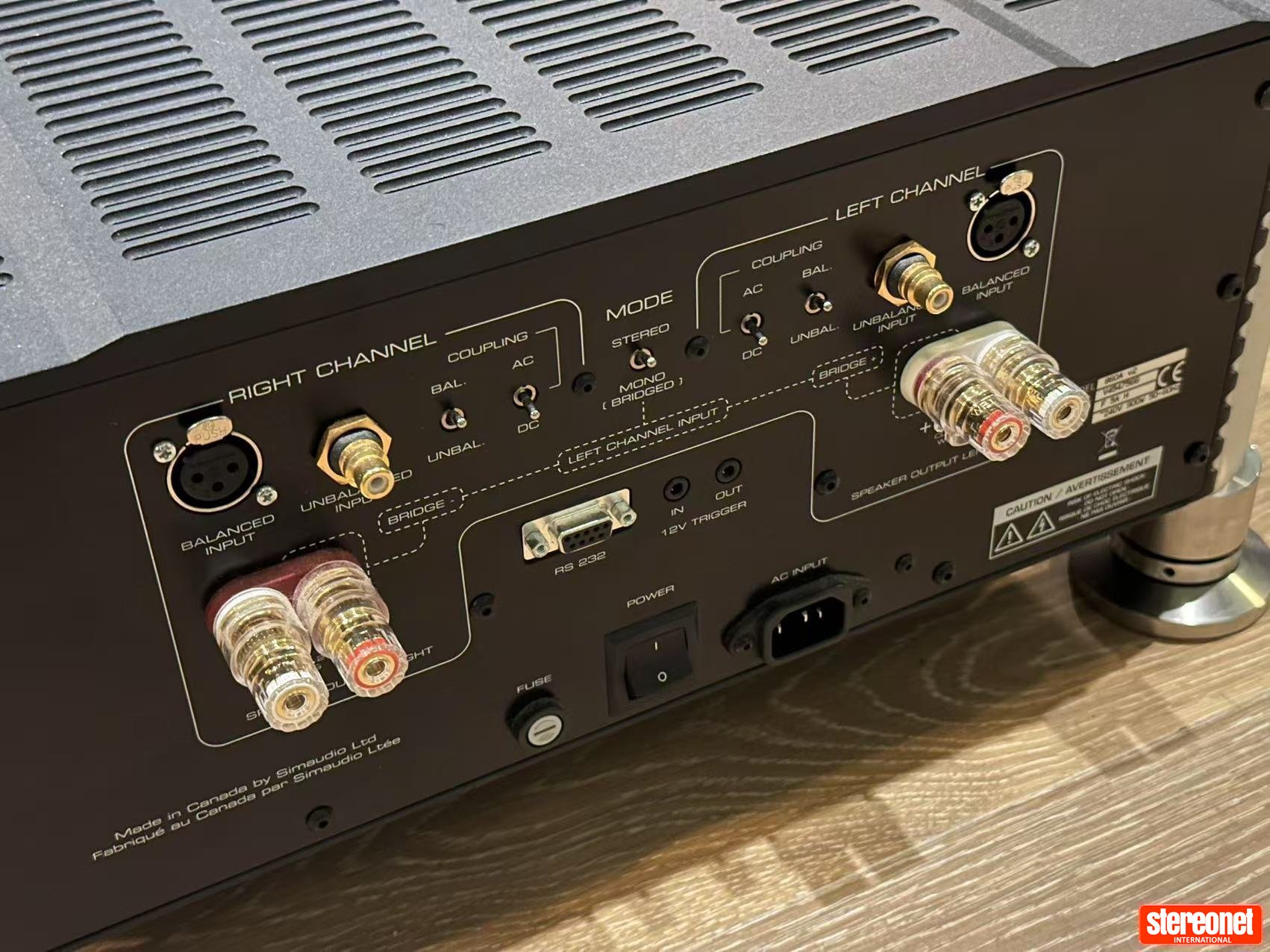 Simaudio Moon 860A V2 Power Amplifier - Power Amplifiers - StereoNET