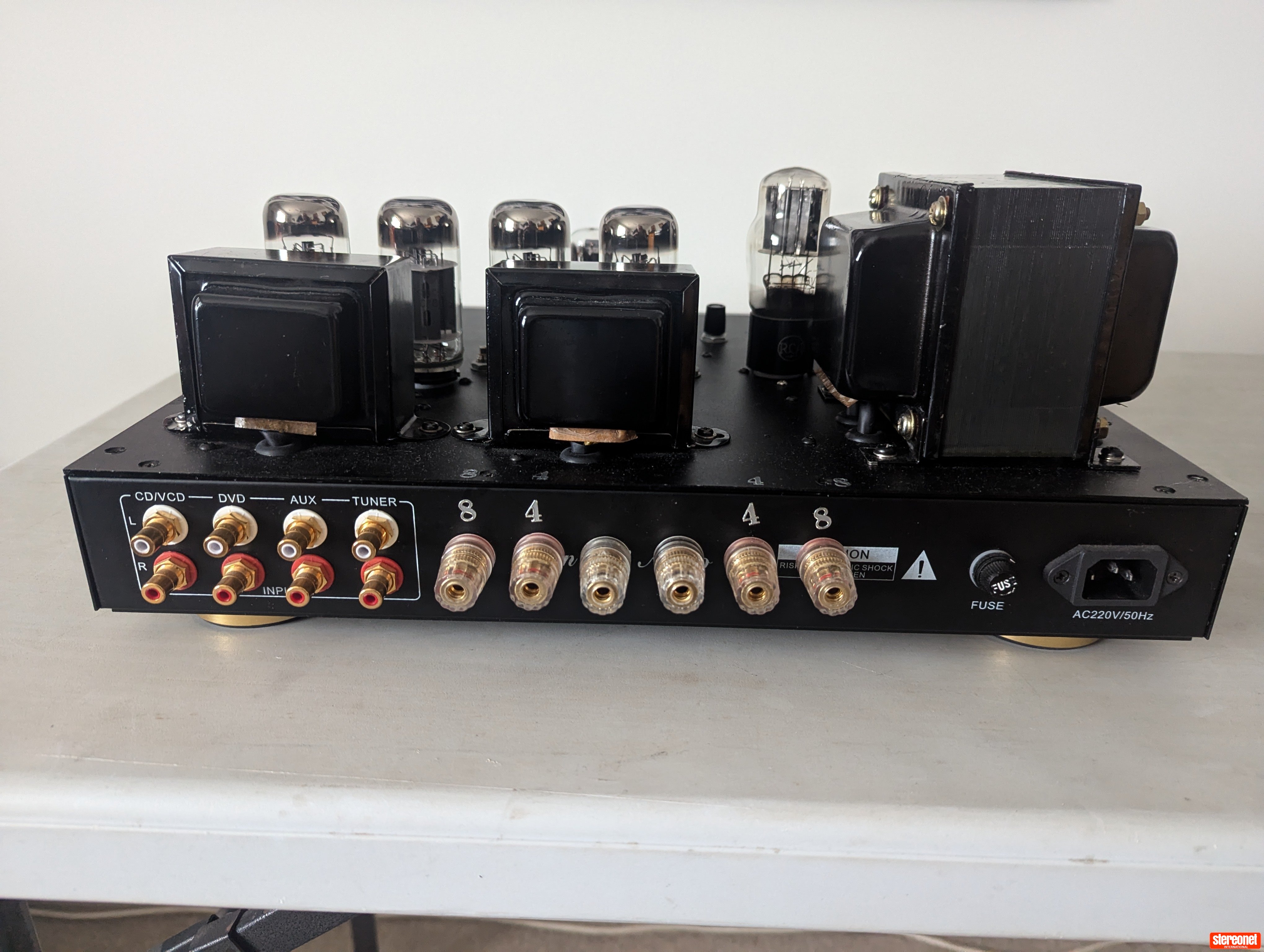 McChanson 6L6GC,EL34, PP UL Integrated Amplifier (Valve) - Integrated Amplifiers - StereoNET