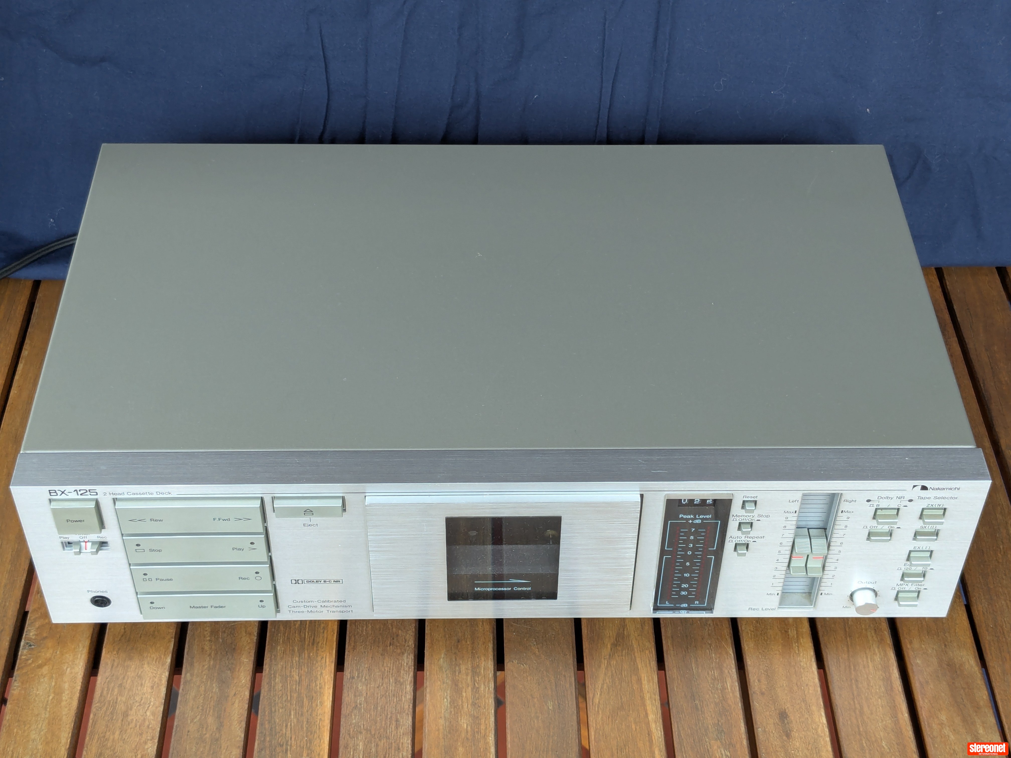 Nakamichi BX-125 Cassette Deck - Cassette / Reel to Reel - StereoNET