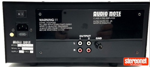 Audio Note UK M1 Pre Amplifier - Pre Amplifiers - StereoNET