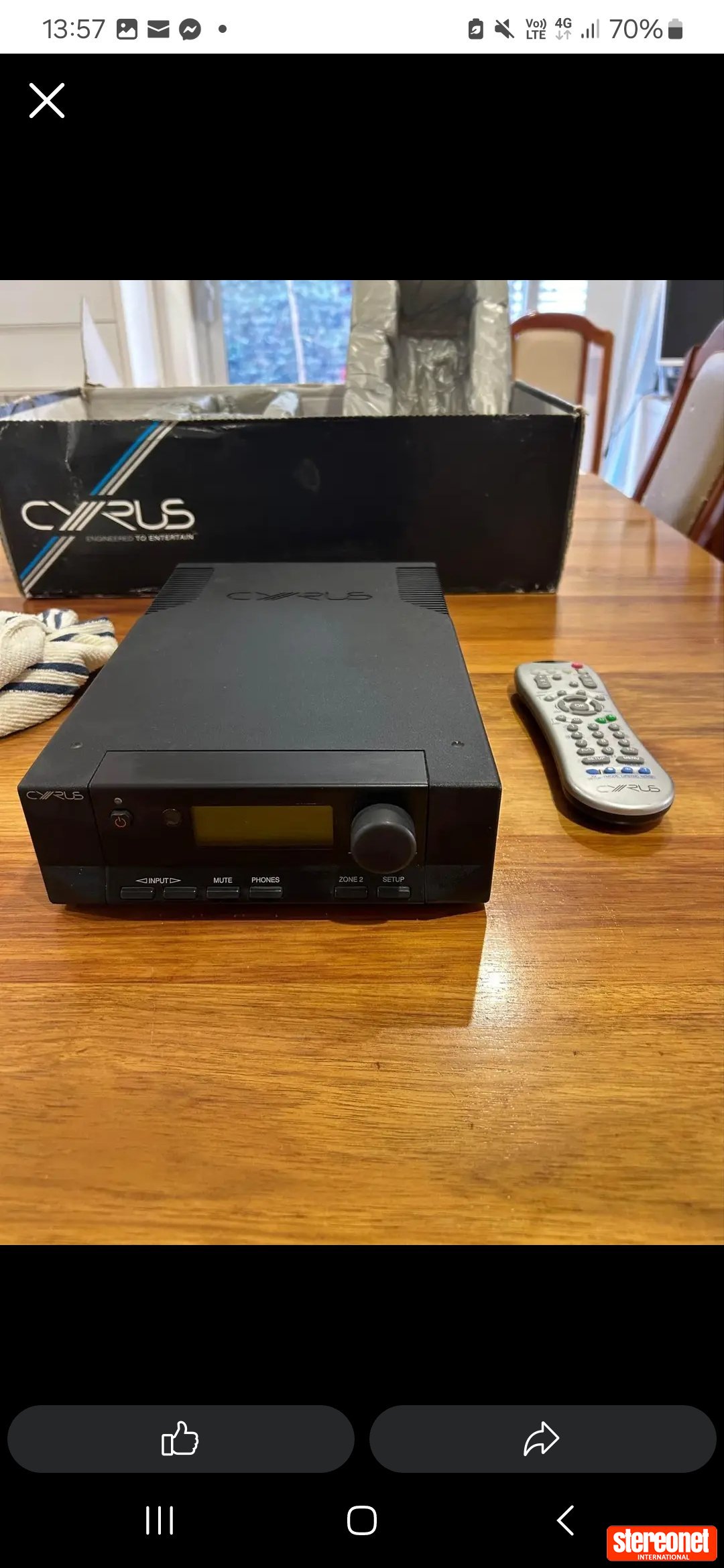 Cyrus 8xp Integrated Amplifier (Solid State) - Integrated Amplifiers ...