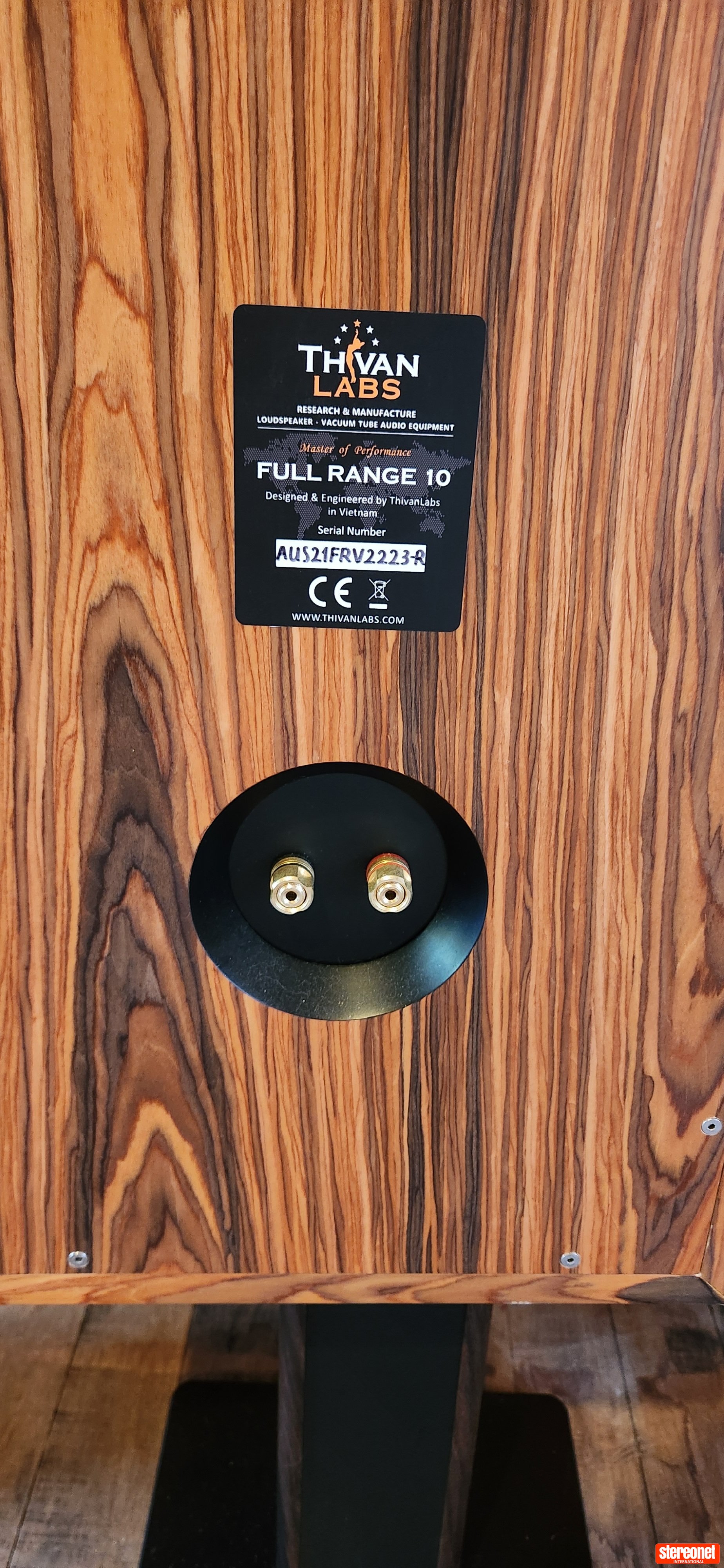 Thivan Labs Fullrange 10 MK3 Standmount Loudspeakers - Bookshelf ...