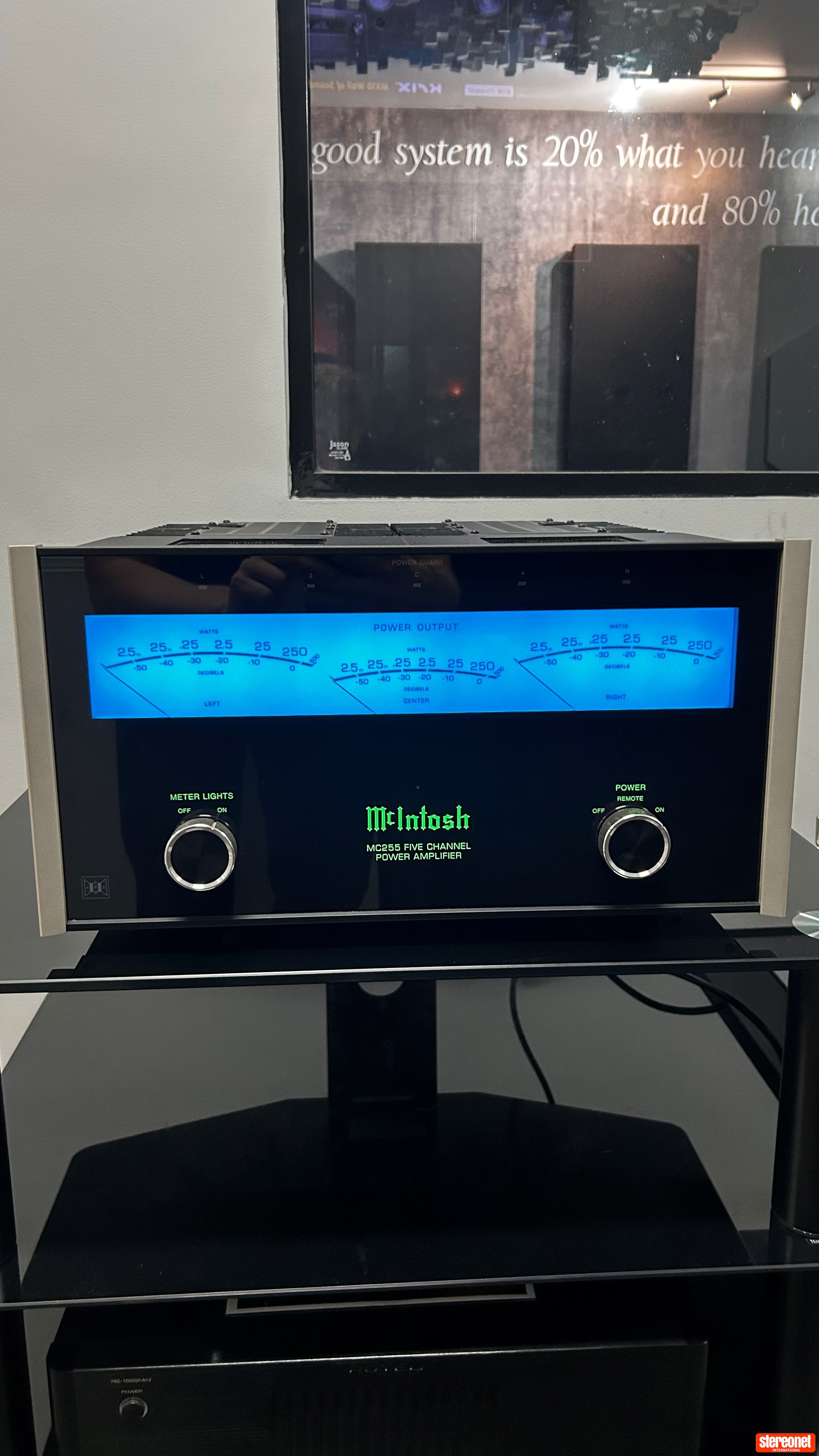 McIntosh MC255 Power Amplifier - Power Amplifiers - StereoNET