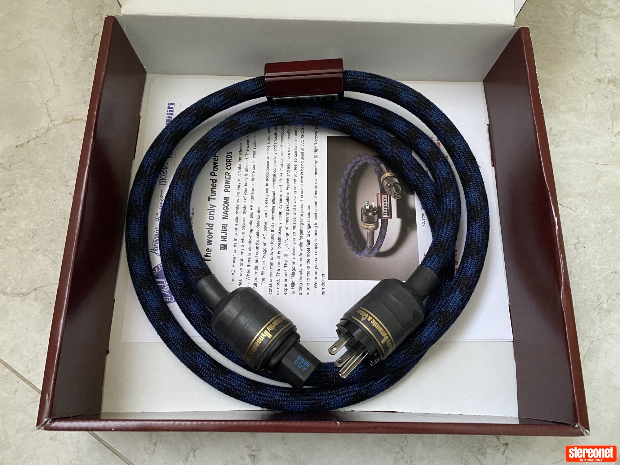 Hijiri Nagomi X-DCH15 Power Cable - Power Cables - StereoNET